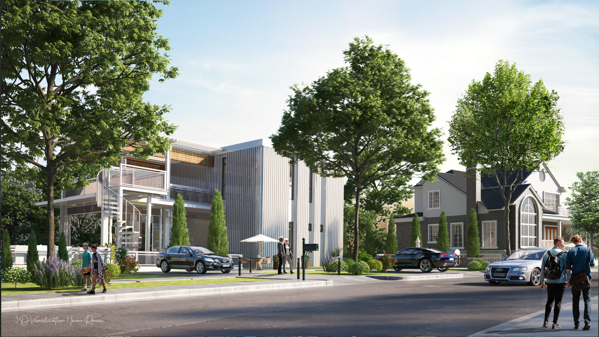 ArtStation - 3D Visualization - House