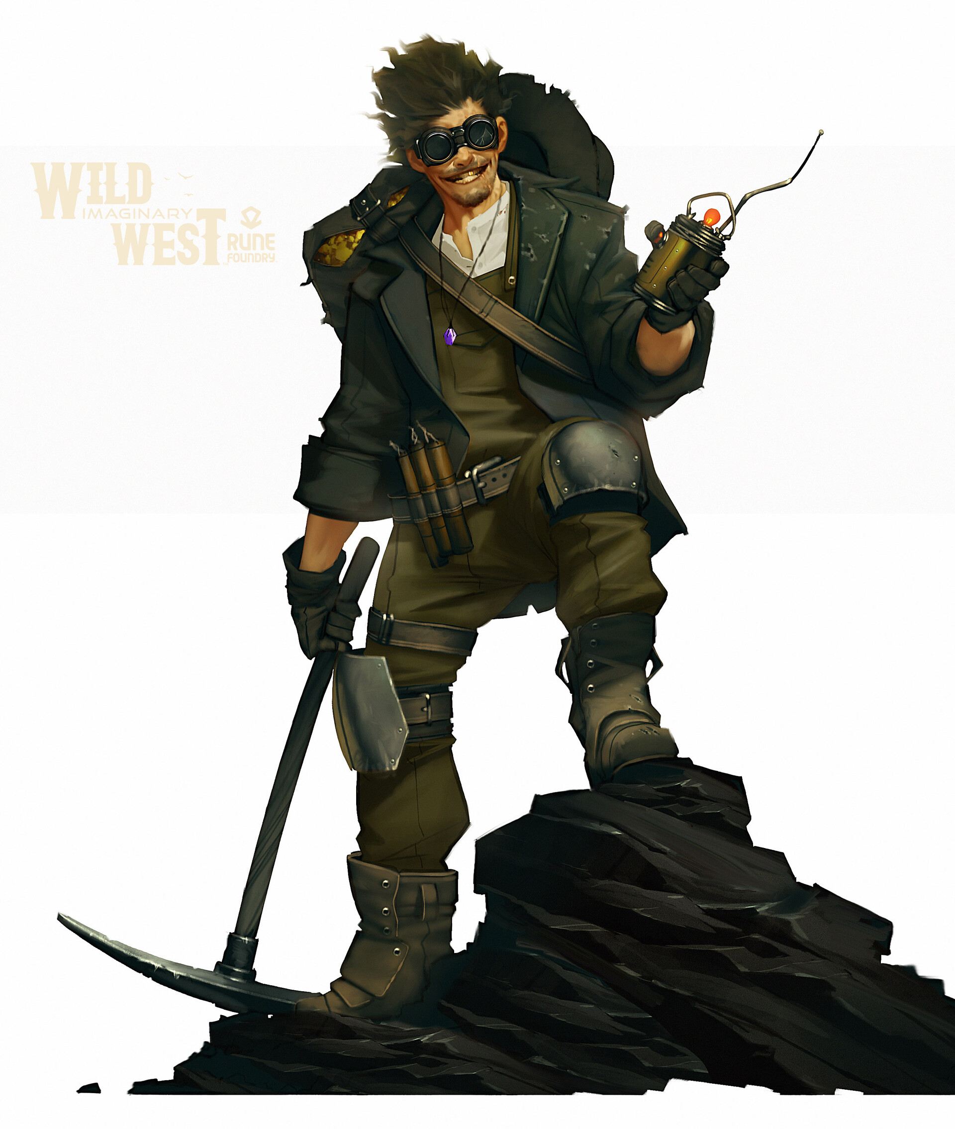 ArtStation - Wild Imaginary West - Prospector