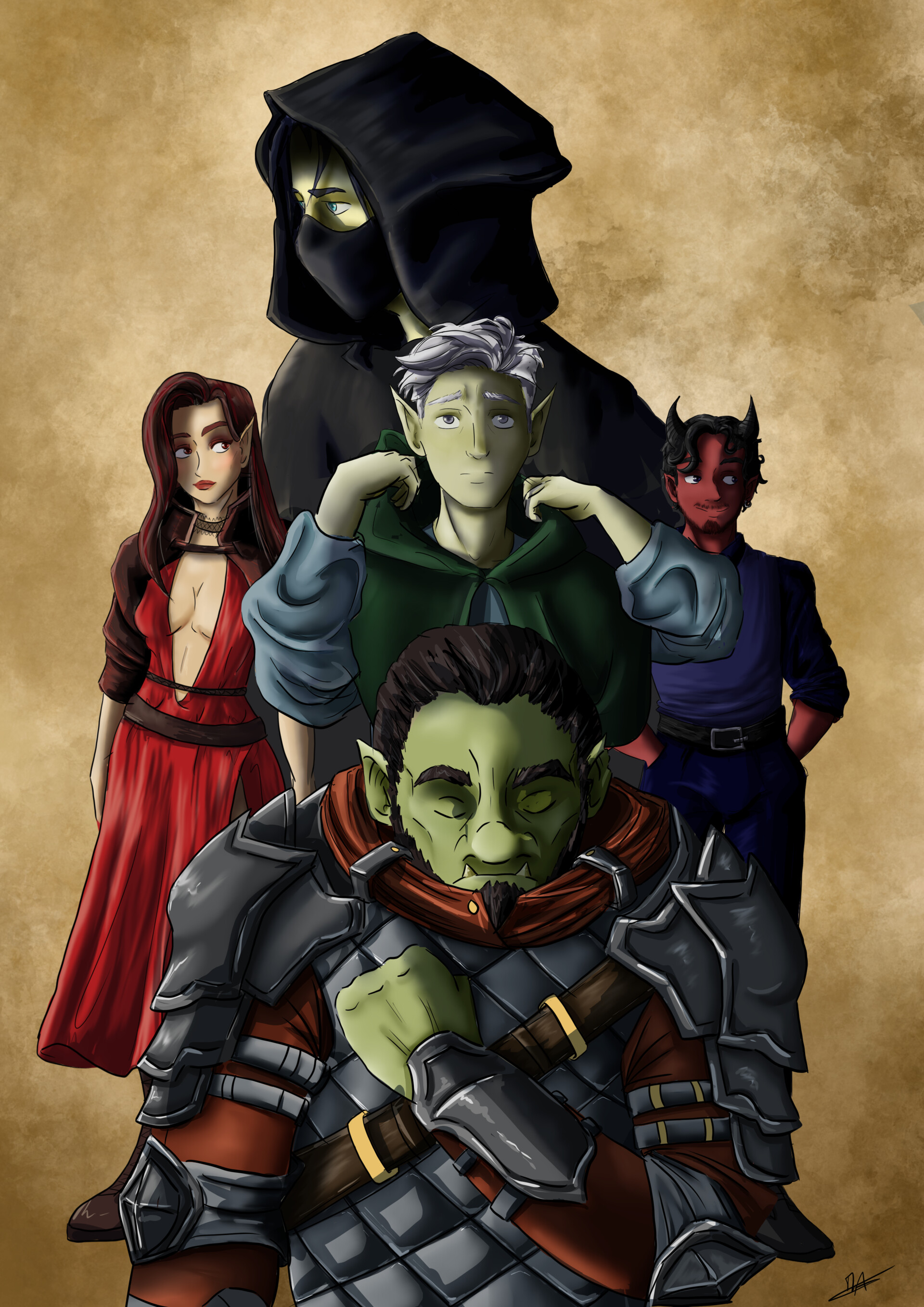 ArtStation - DND Party