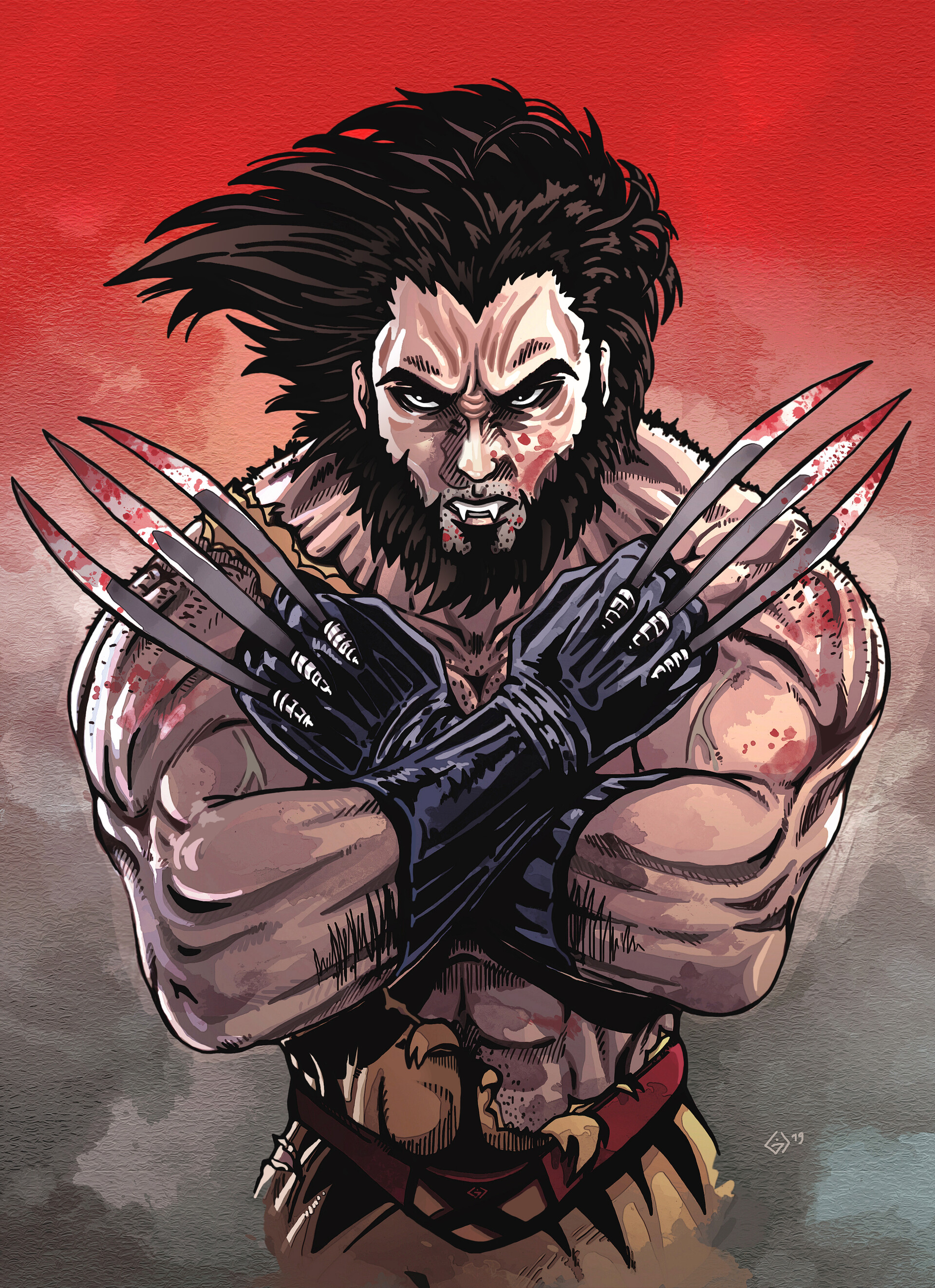 ArtStation - wolverine "knick