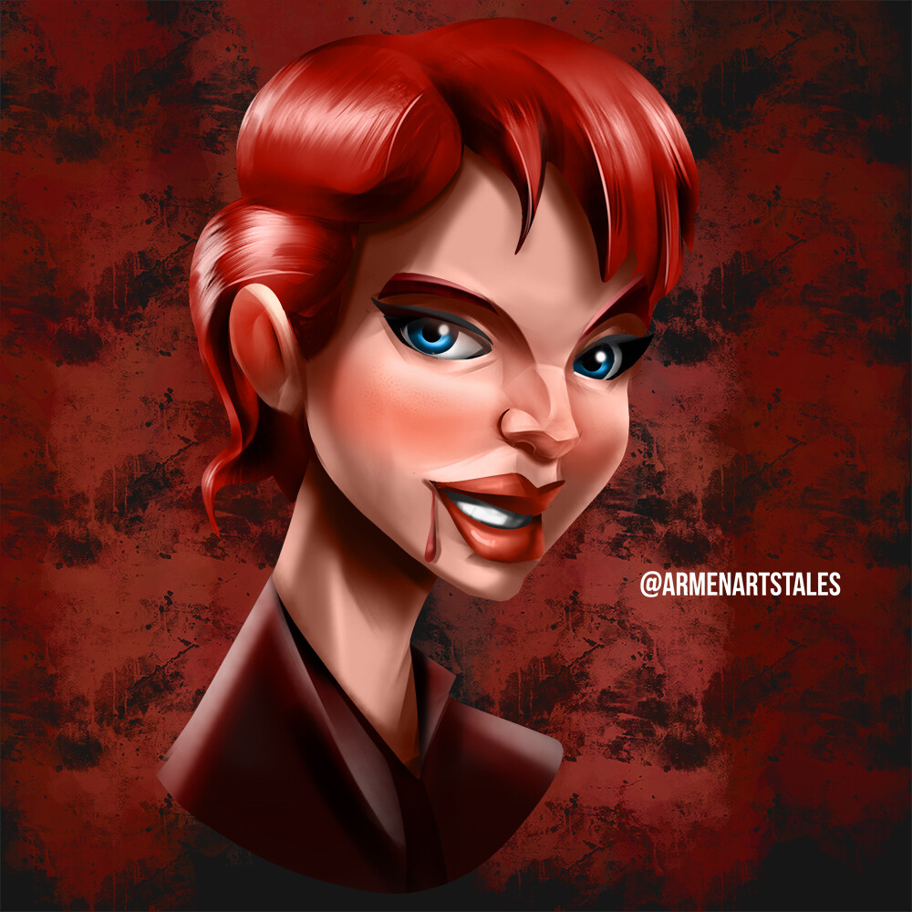 ArtStation - Vampire portrait