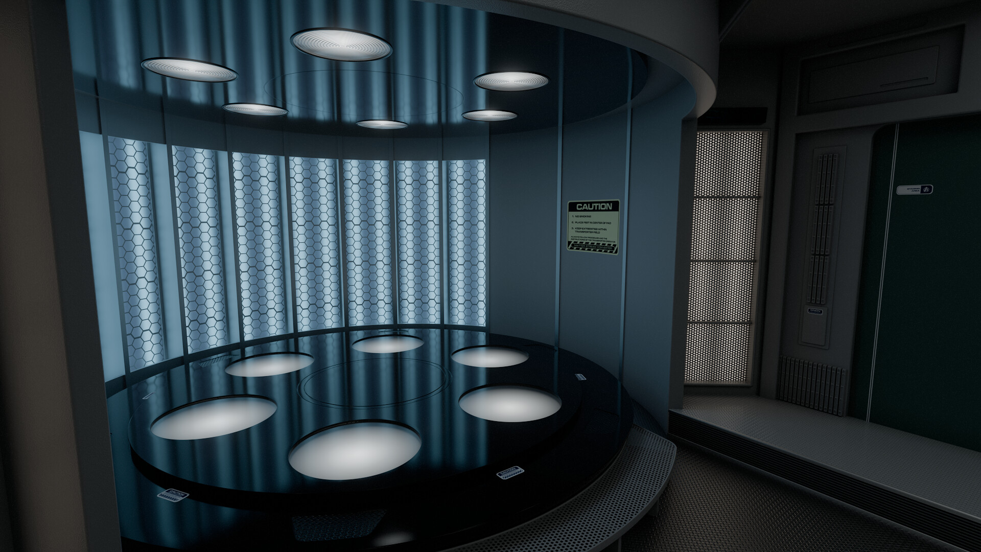 Tadeo D'Oria - USS Victory - Deck 07: Transporter Room