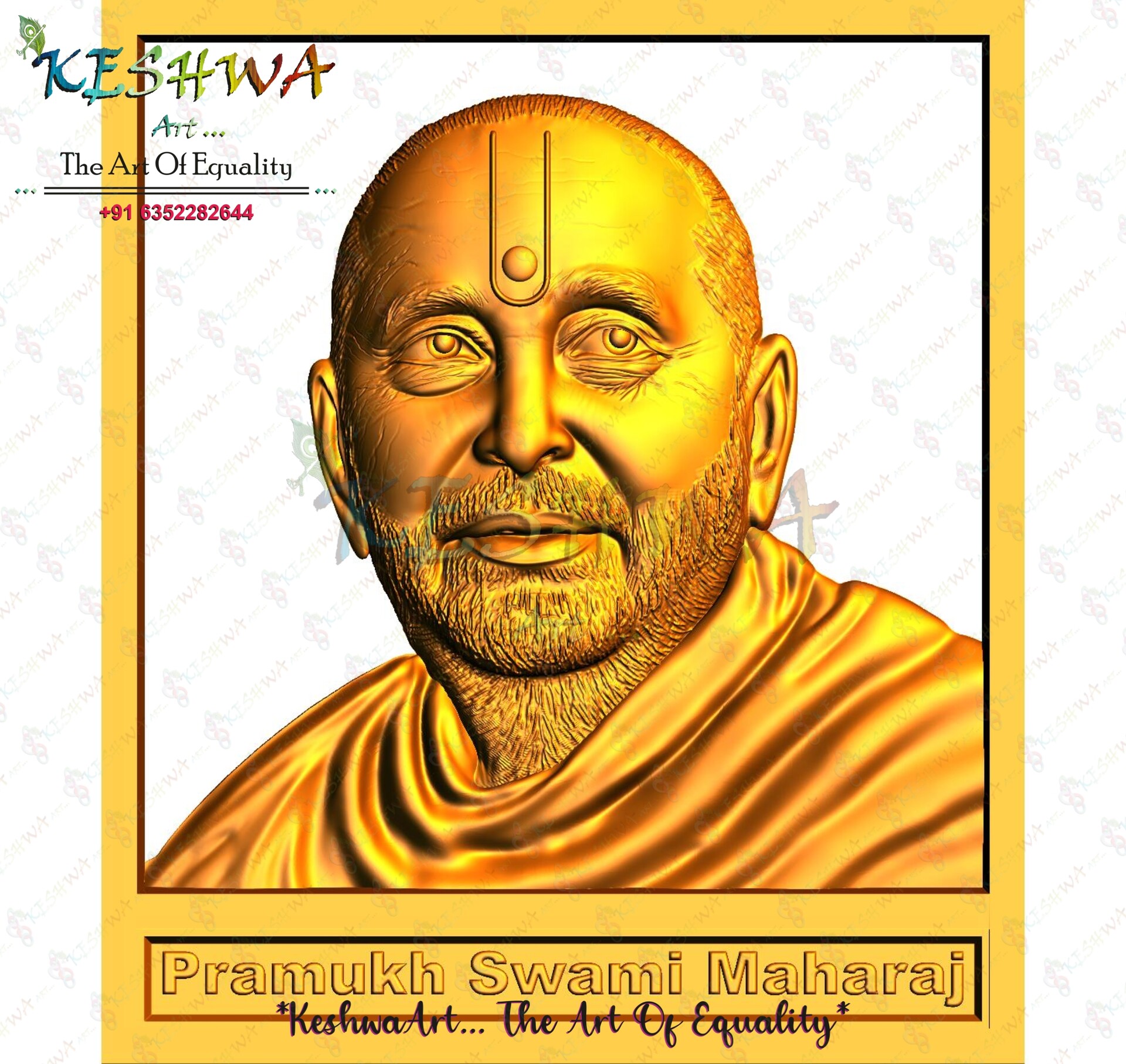 ArtStation - Shri Pramukh Swami Maharaj 3d stl file