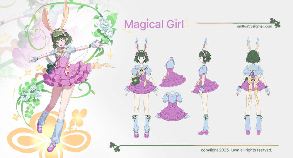 ArtStation - magical girl