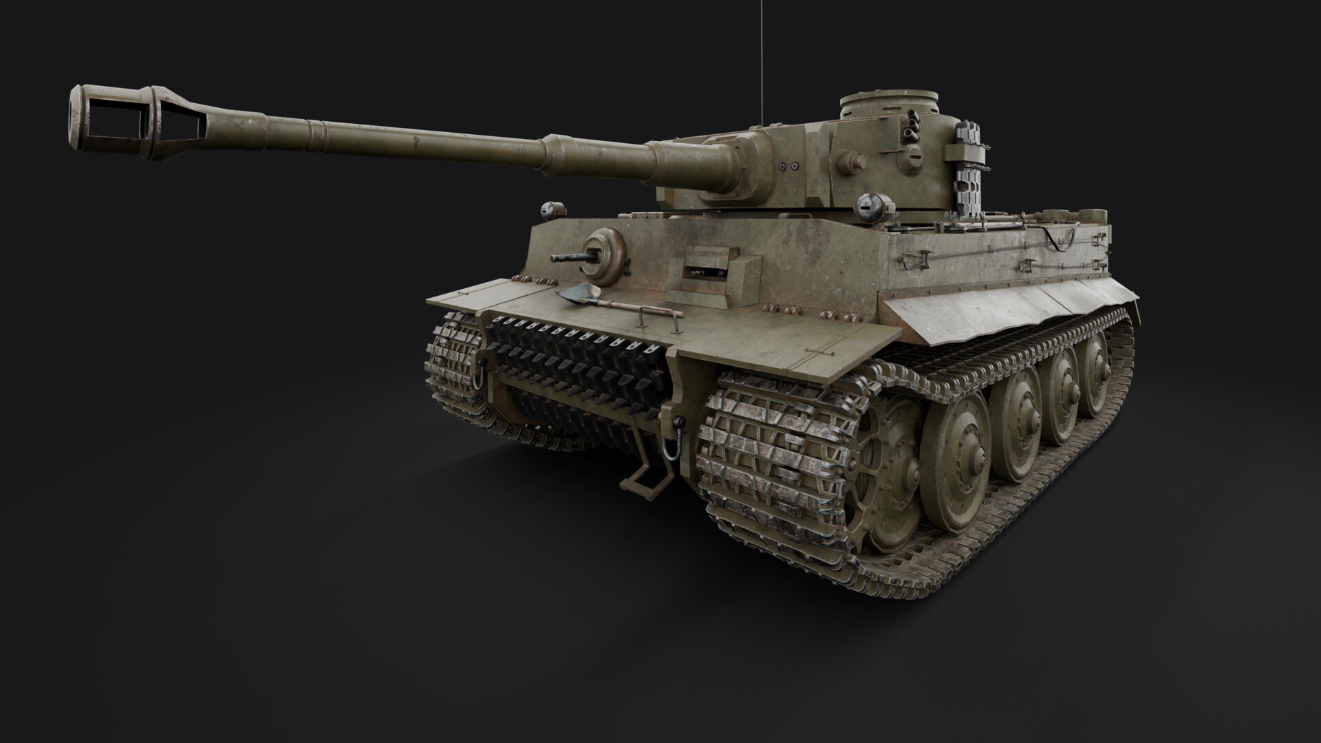 ArtStation - Tank_Tiger_001