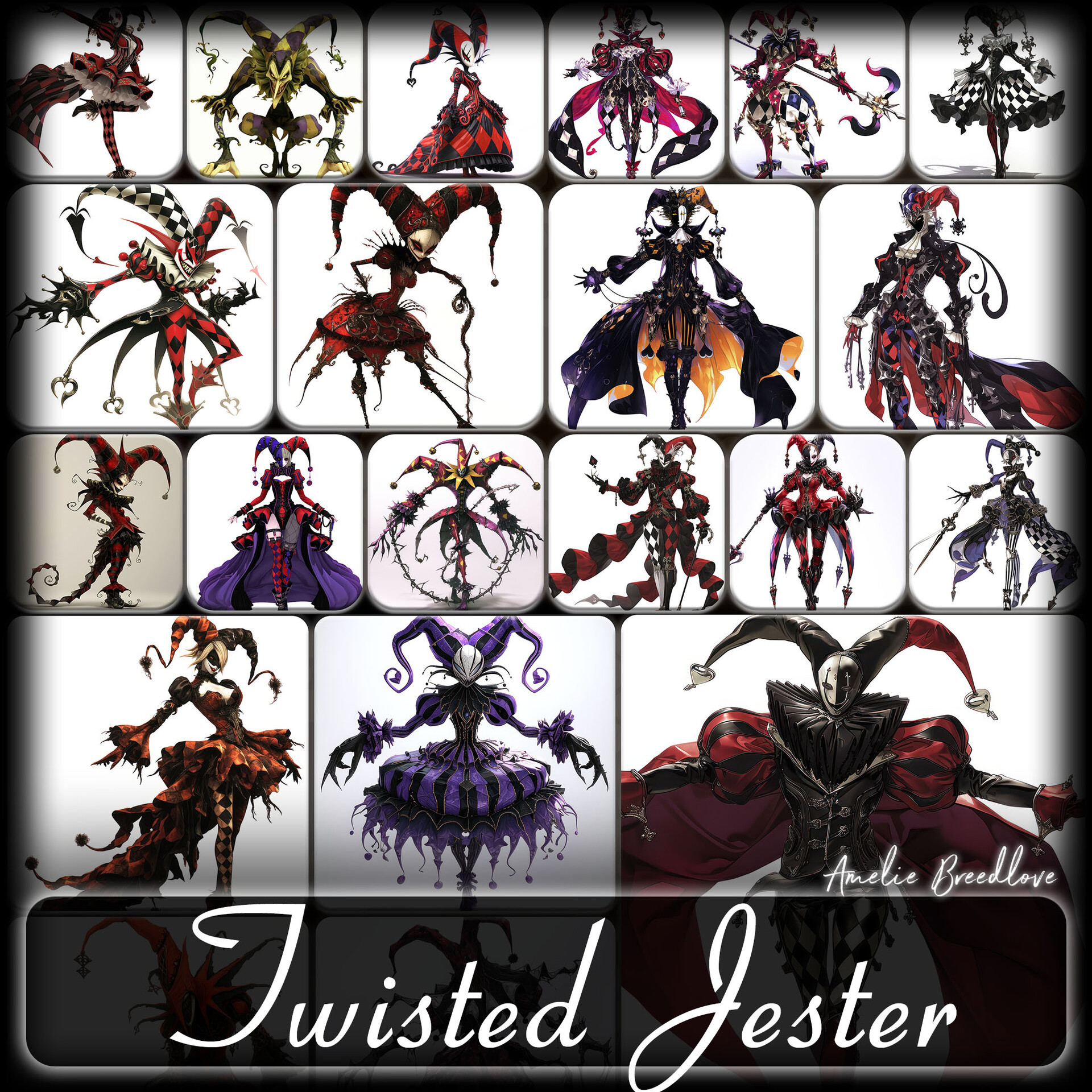 jester drawing anime