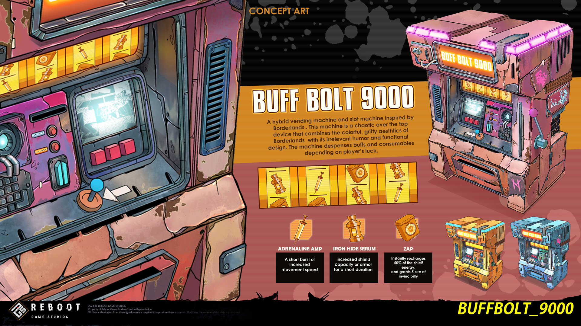 Reboot Game Studio - BuffBolt Machine