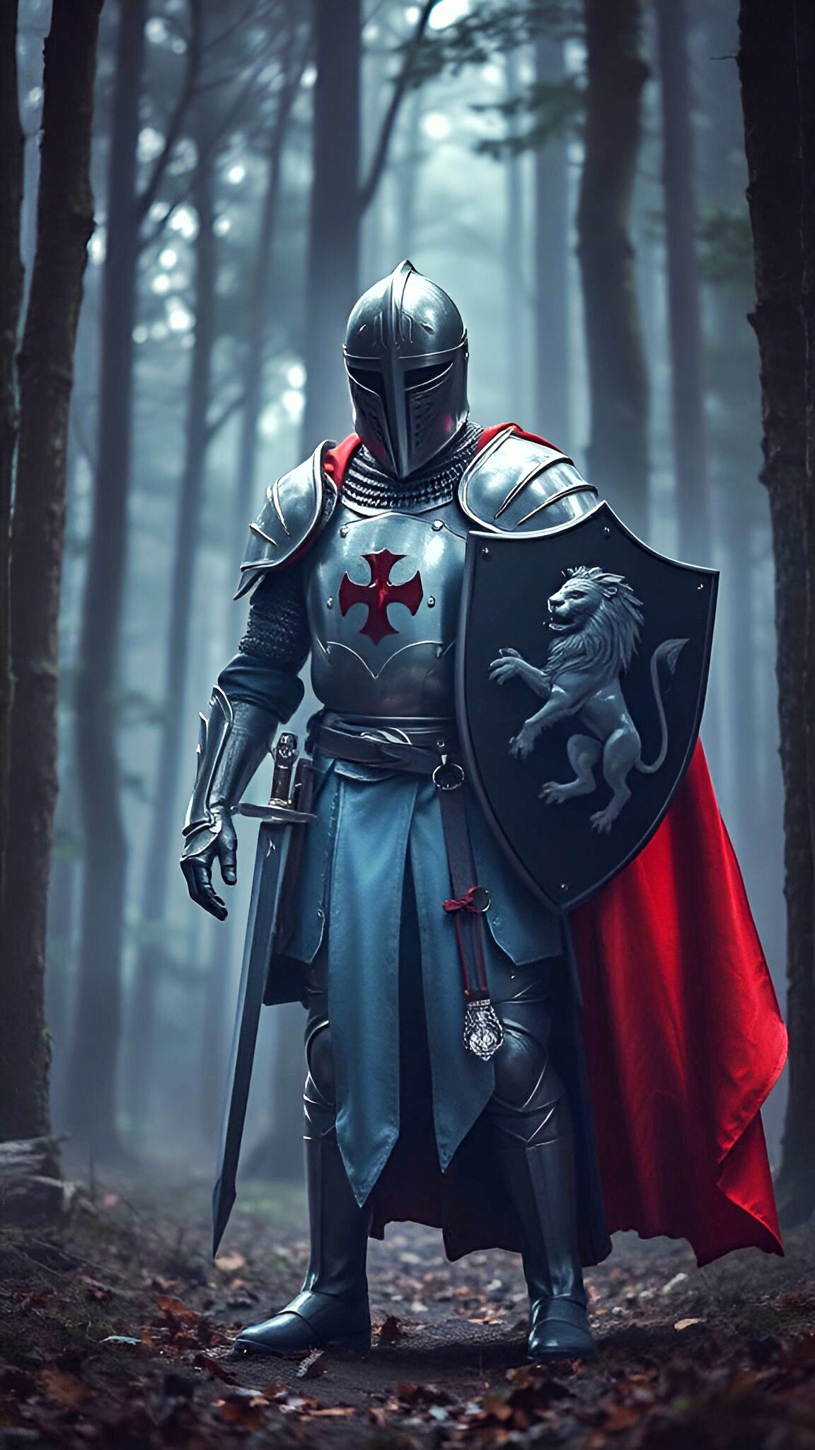 ArtStation - Lion Knight Templar