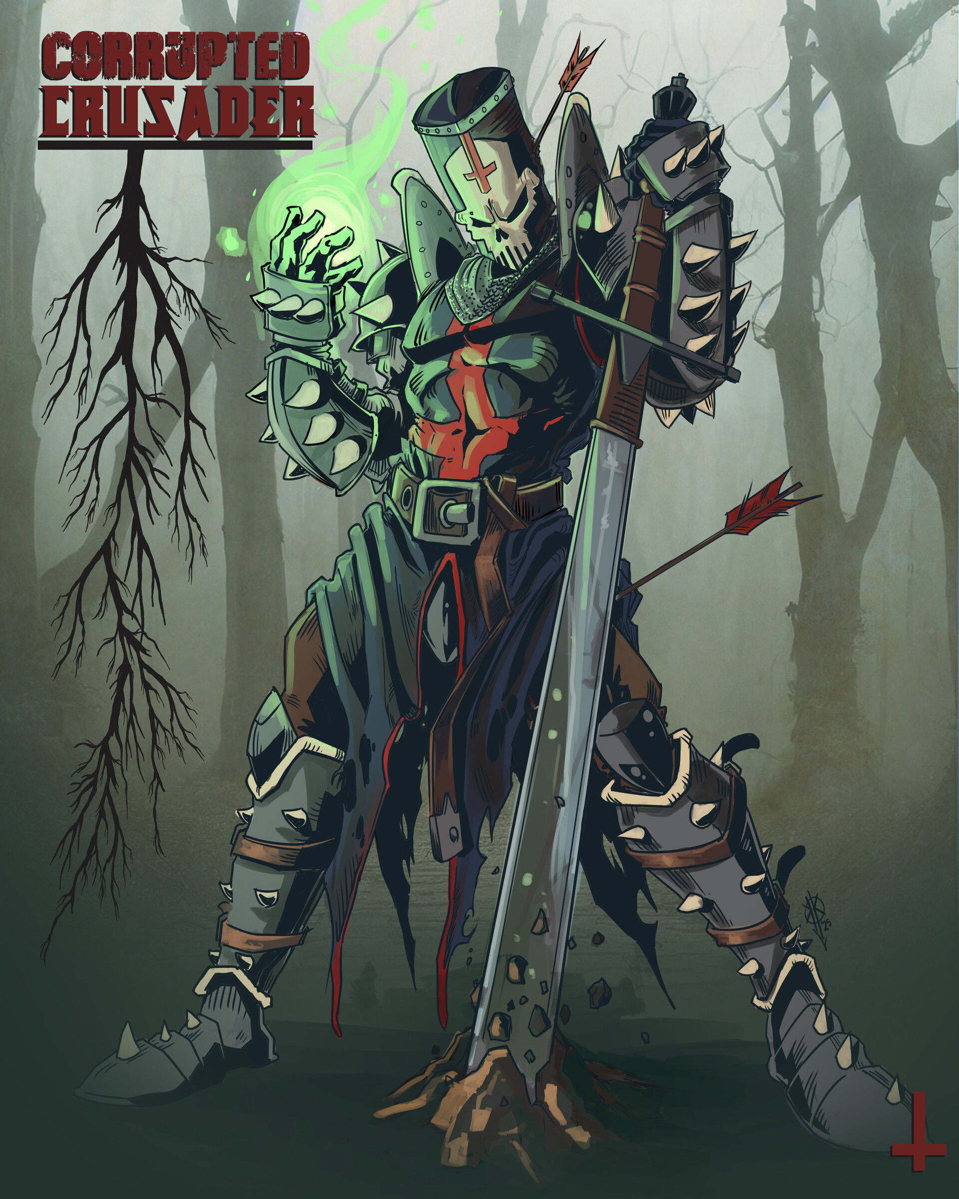 ArtStation - Corrupted Crusader