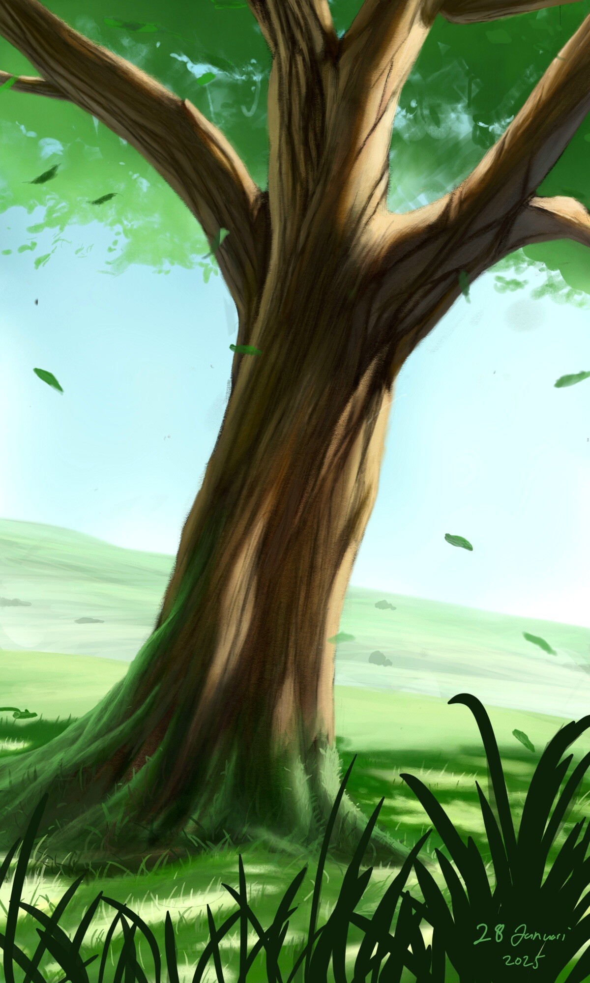 ArtStation - Tree study