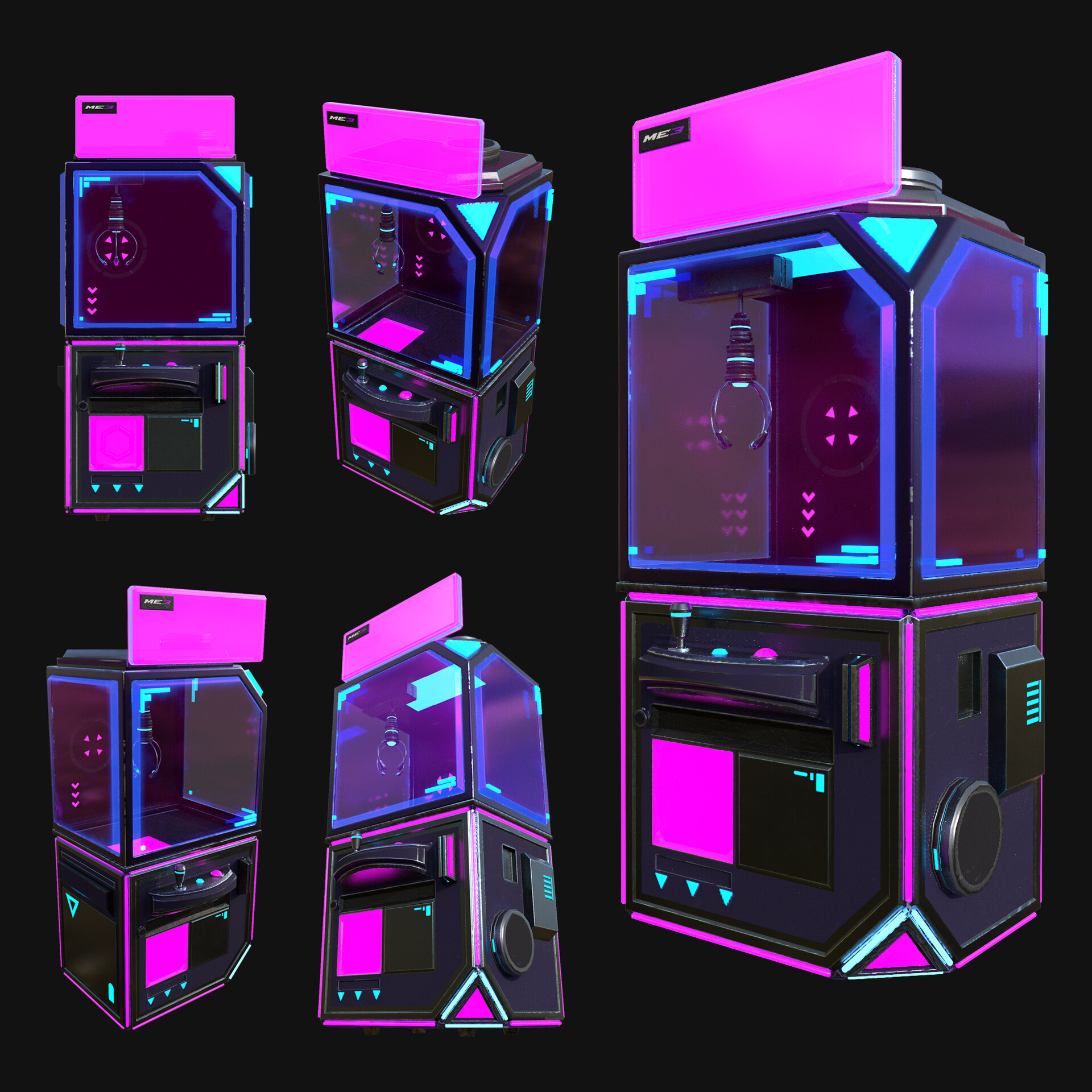 ArtStation - PROJECT: CLAW MACHINE