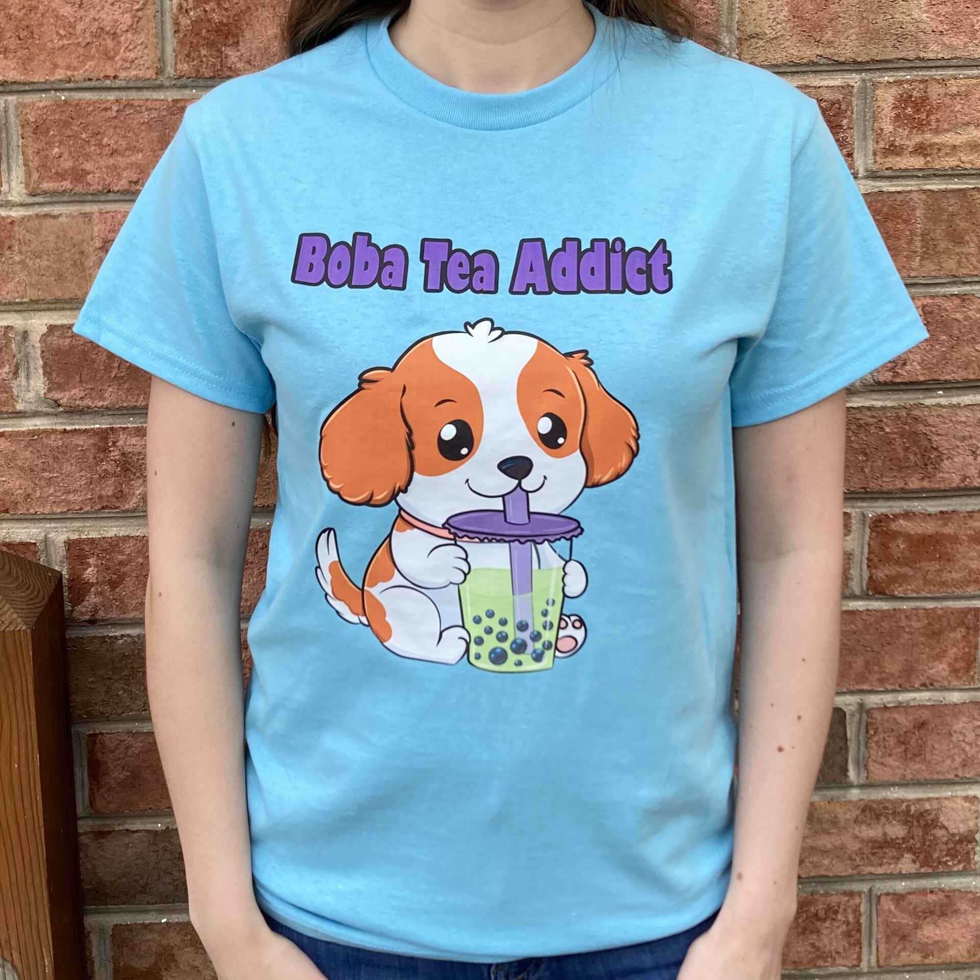 ArtStation - shirt design: boba tea addict