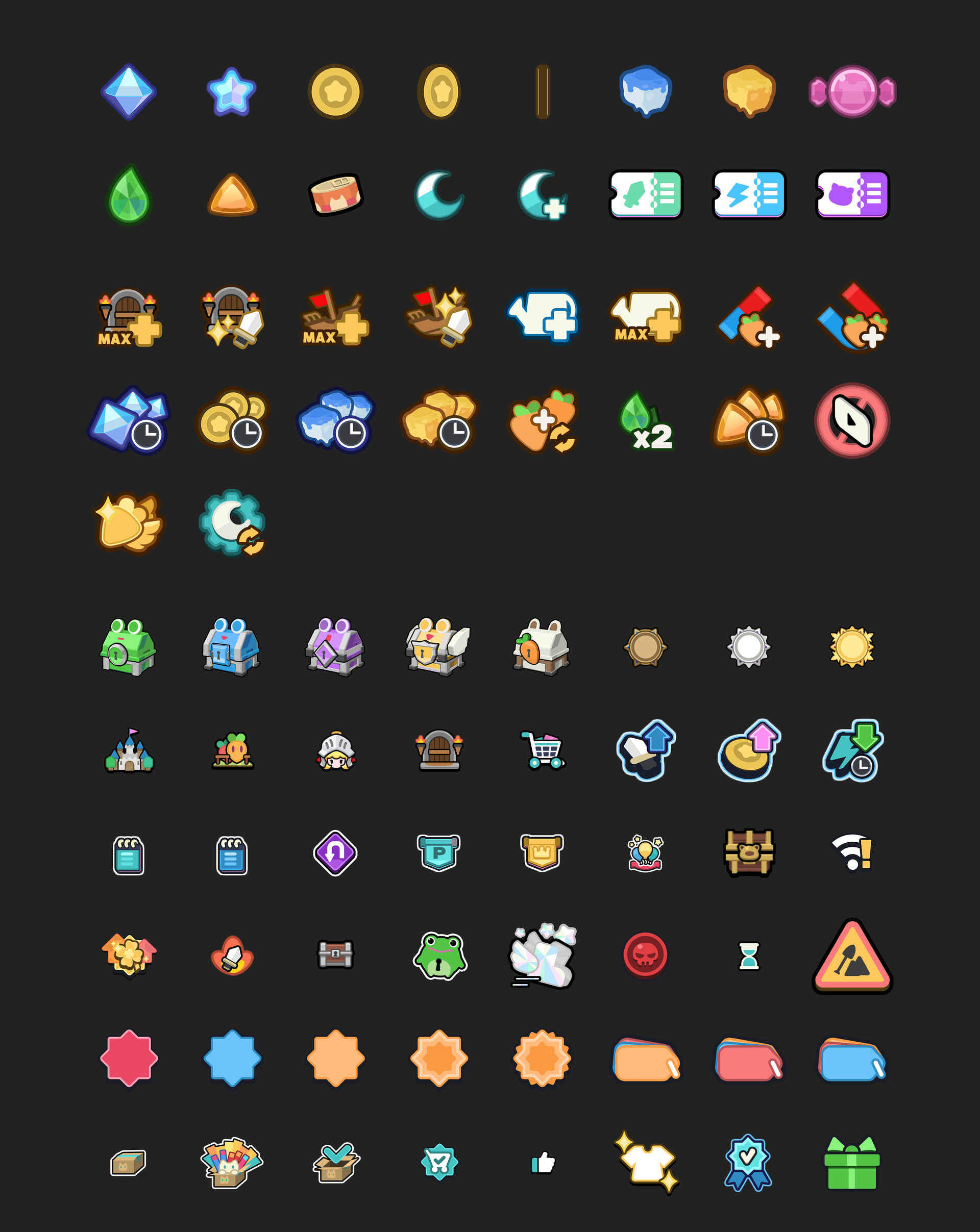 ArtStation - Project 'Royal Knights' game art - Icon