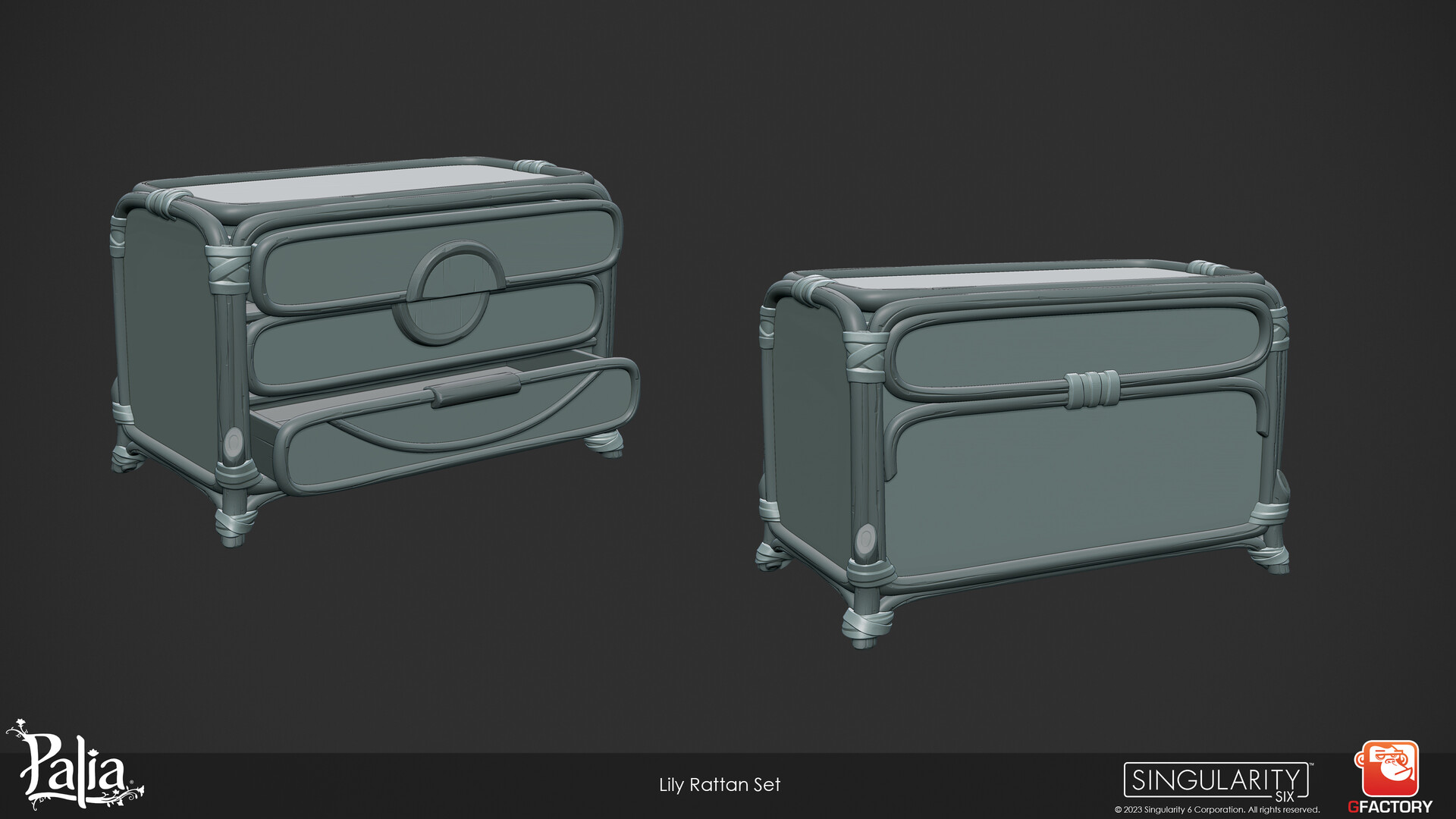 GFactory - Furniture - Lily Rattan Set