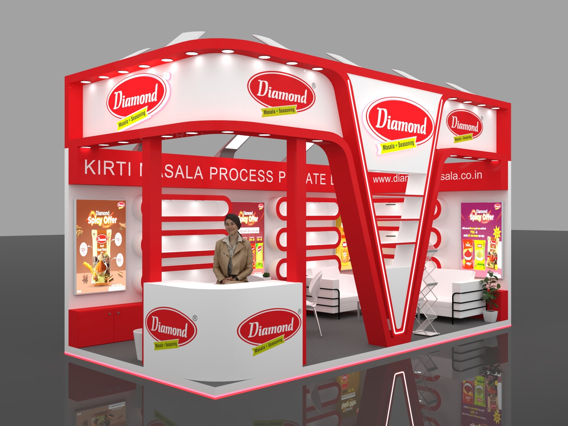 ArtStation - Exhibition Stall Design