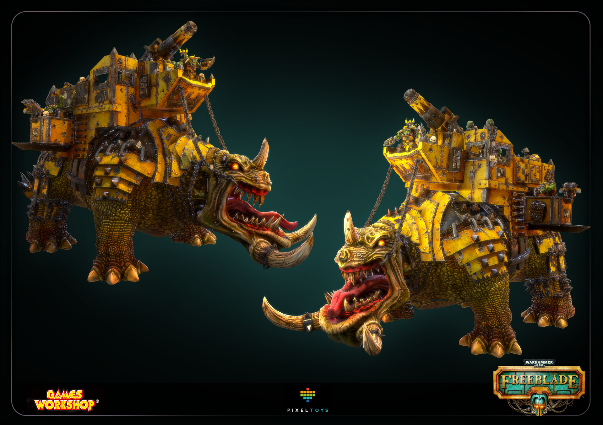 Alex Packwood-Price - Ork Gargantuan Squiggoth [ Warhammer 40K ...