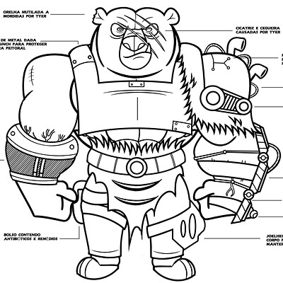 kung fu panda coloring pages policeman