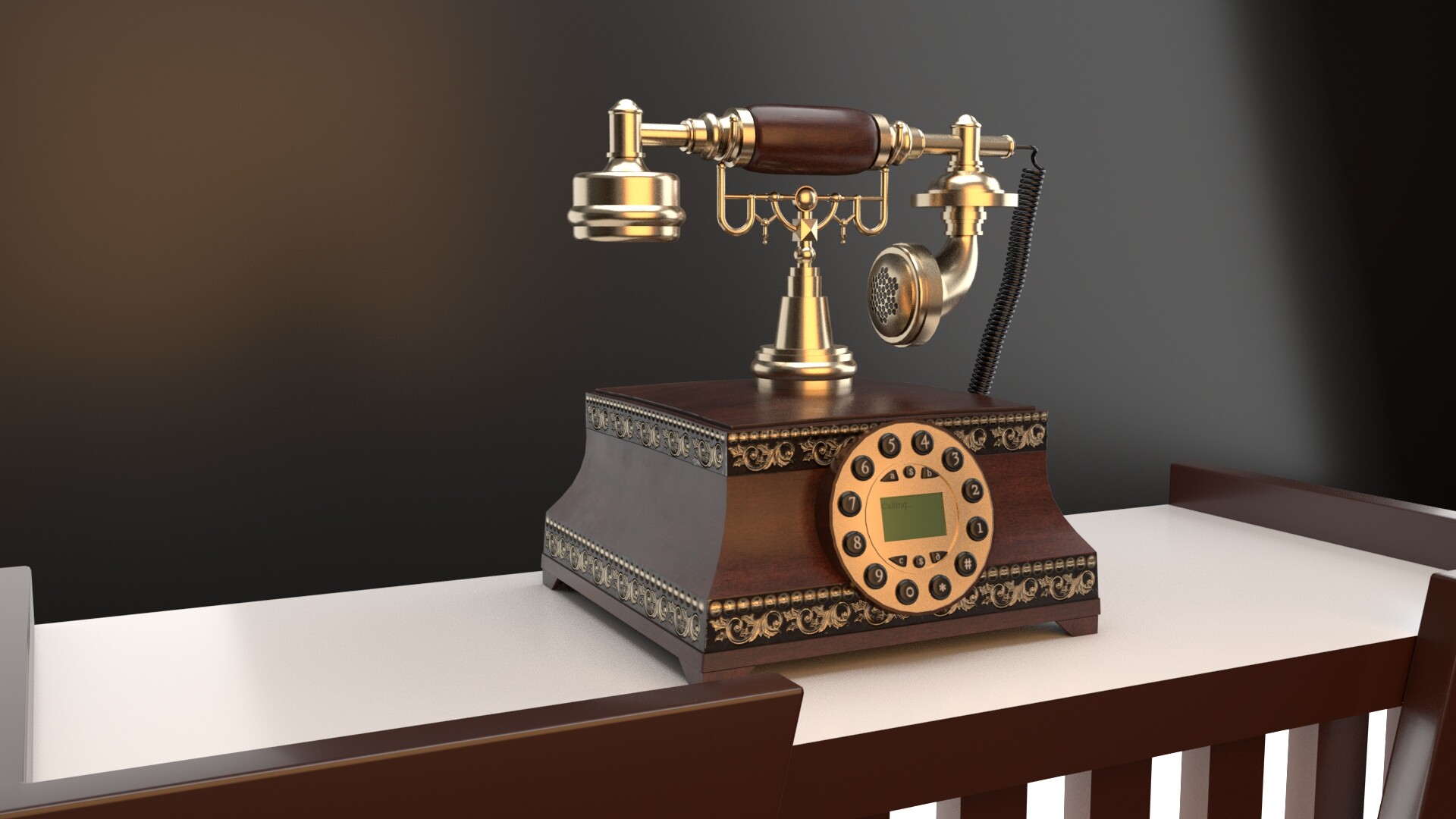 ArtStation - Vintage Royal Telephone