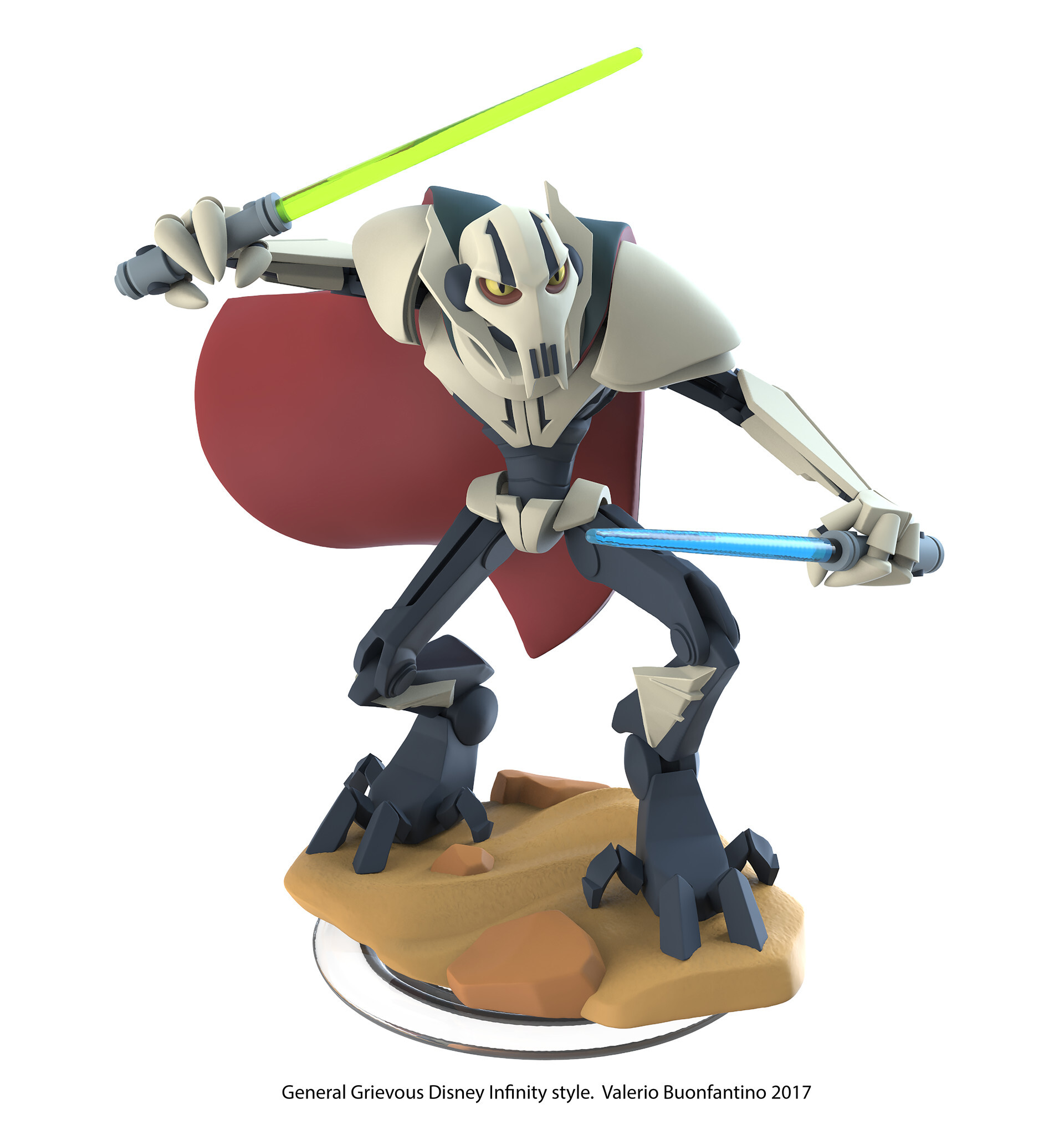 how to draw disney infinity style