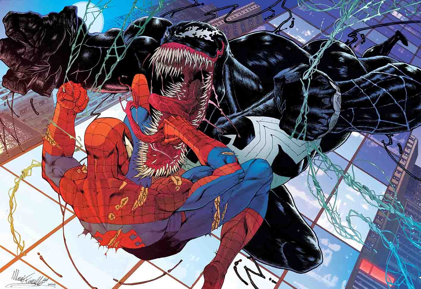 ArtStation - Spidey vs Venom colors