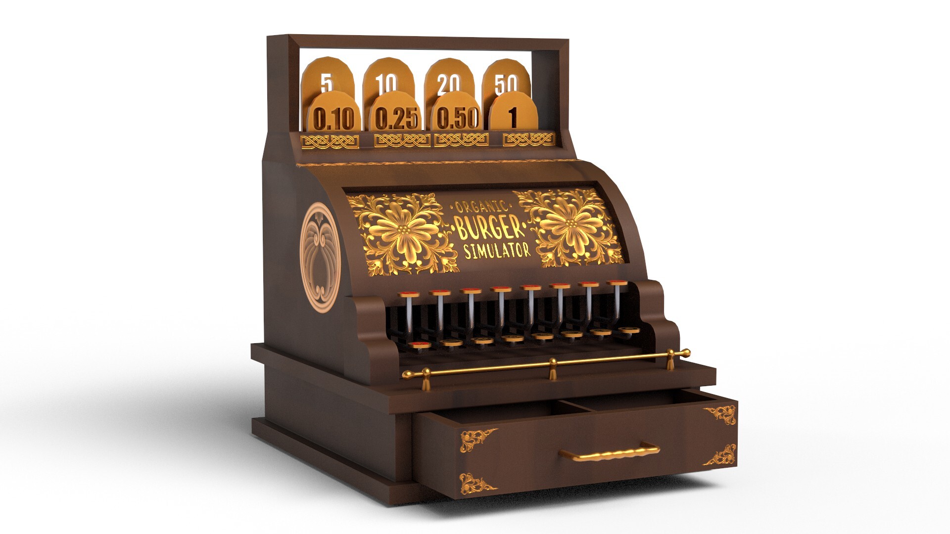 ArtStation - Simulation Game Stylized Cash Register