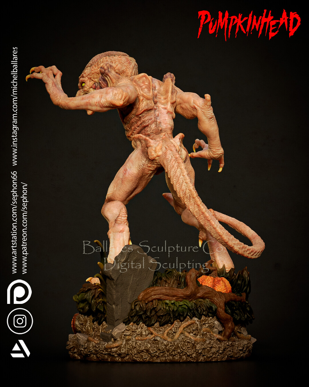Michel Ballares Rodriguez - PUMPKINHEAD BY CREATIVE GEEK MB