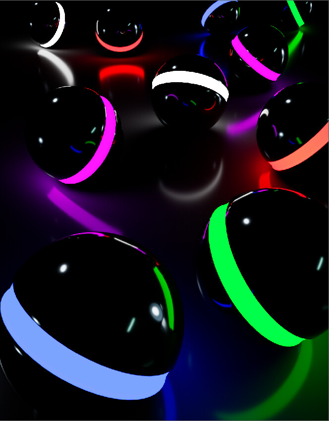 ArtStation - Mesh light practice