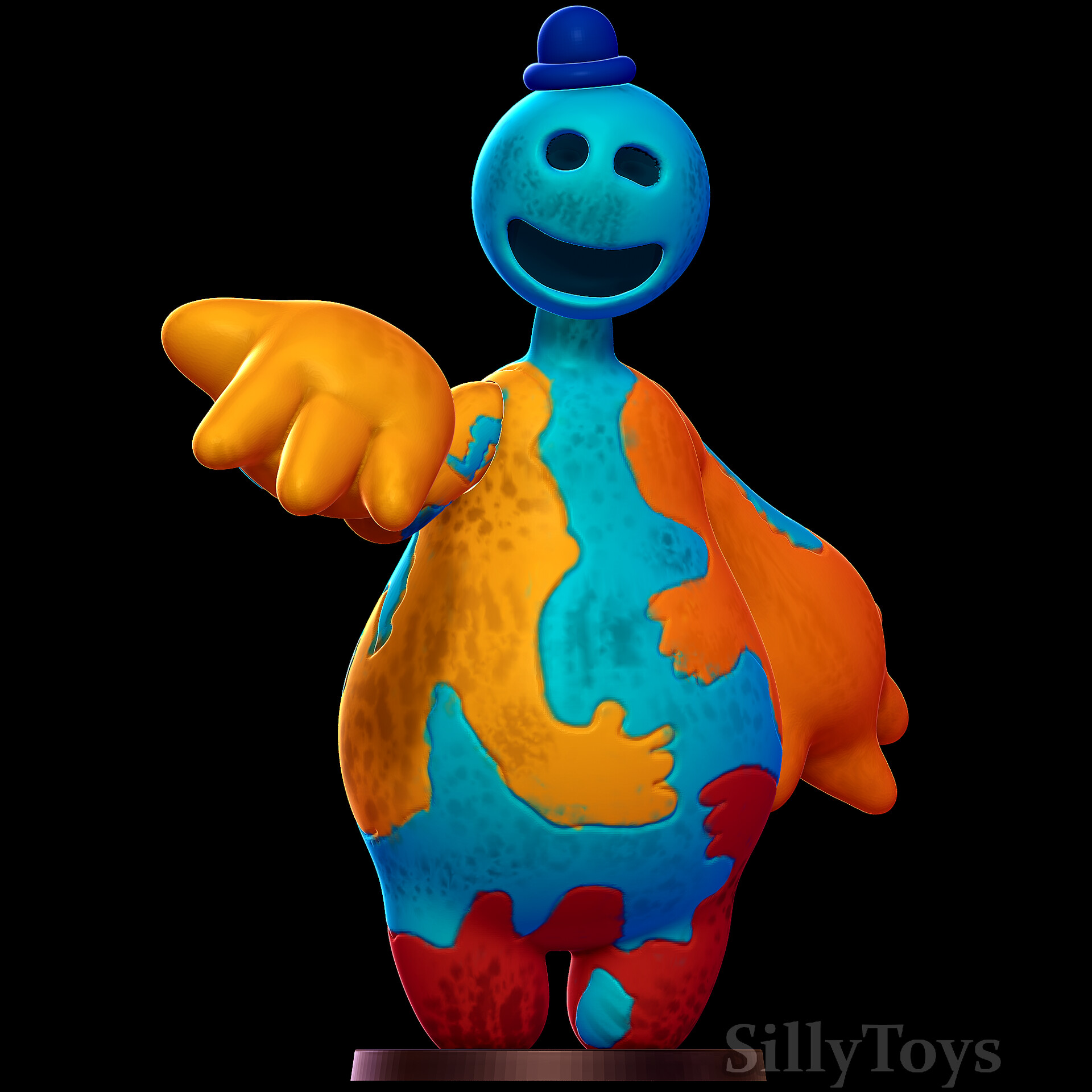 SillyToys - Doey the Doughman - Poppy Playtime 3D print model