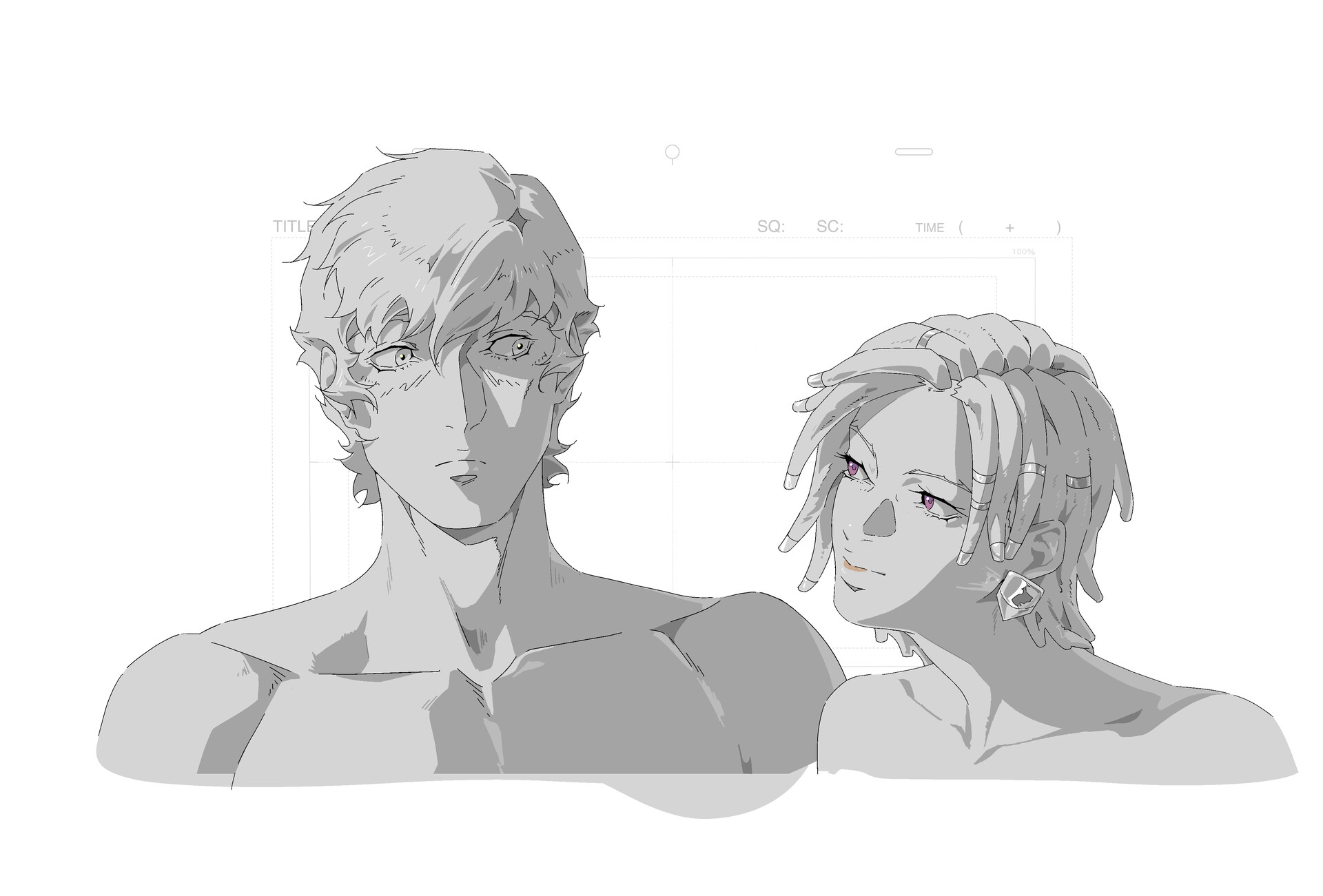 Katie S - Castlevania Nocturne Season 2 Layout and Keyframes