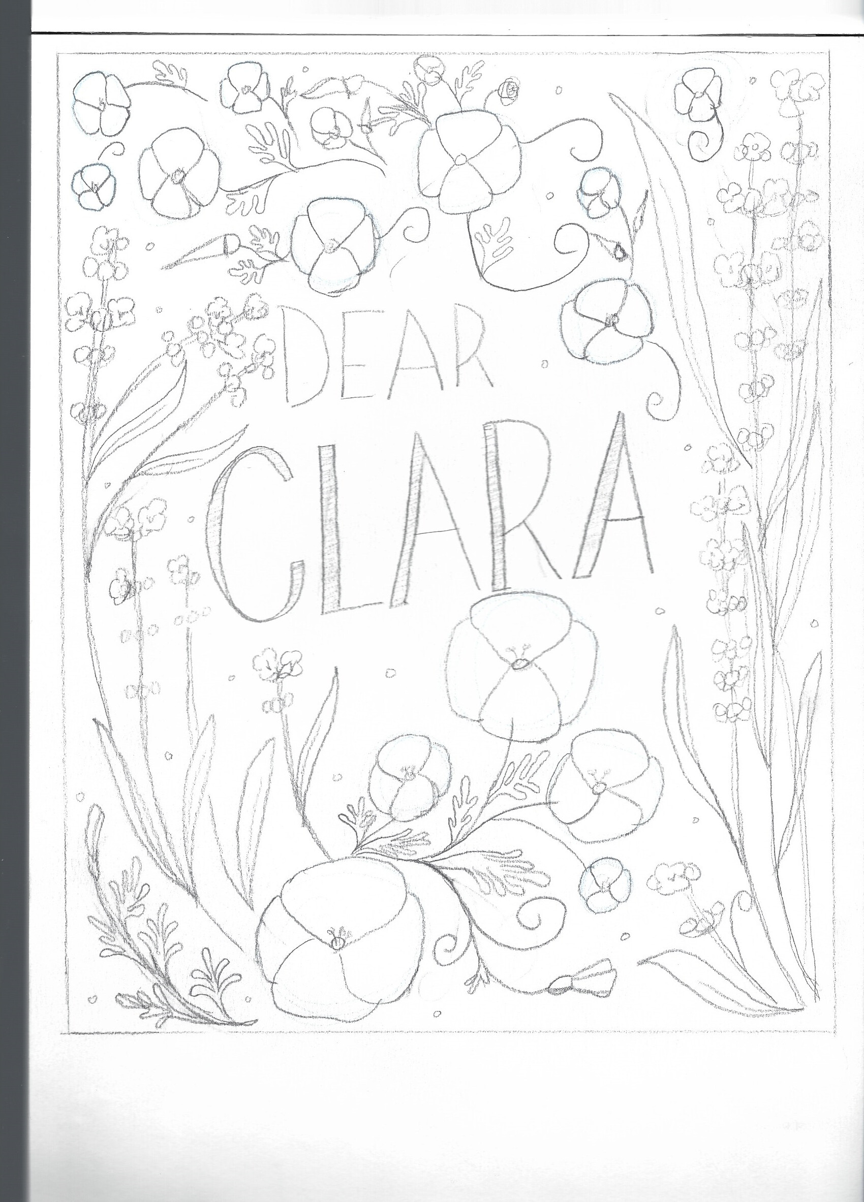 Kaitlin Burge - Dear Clara Cover Test