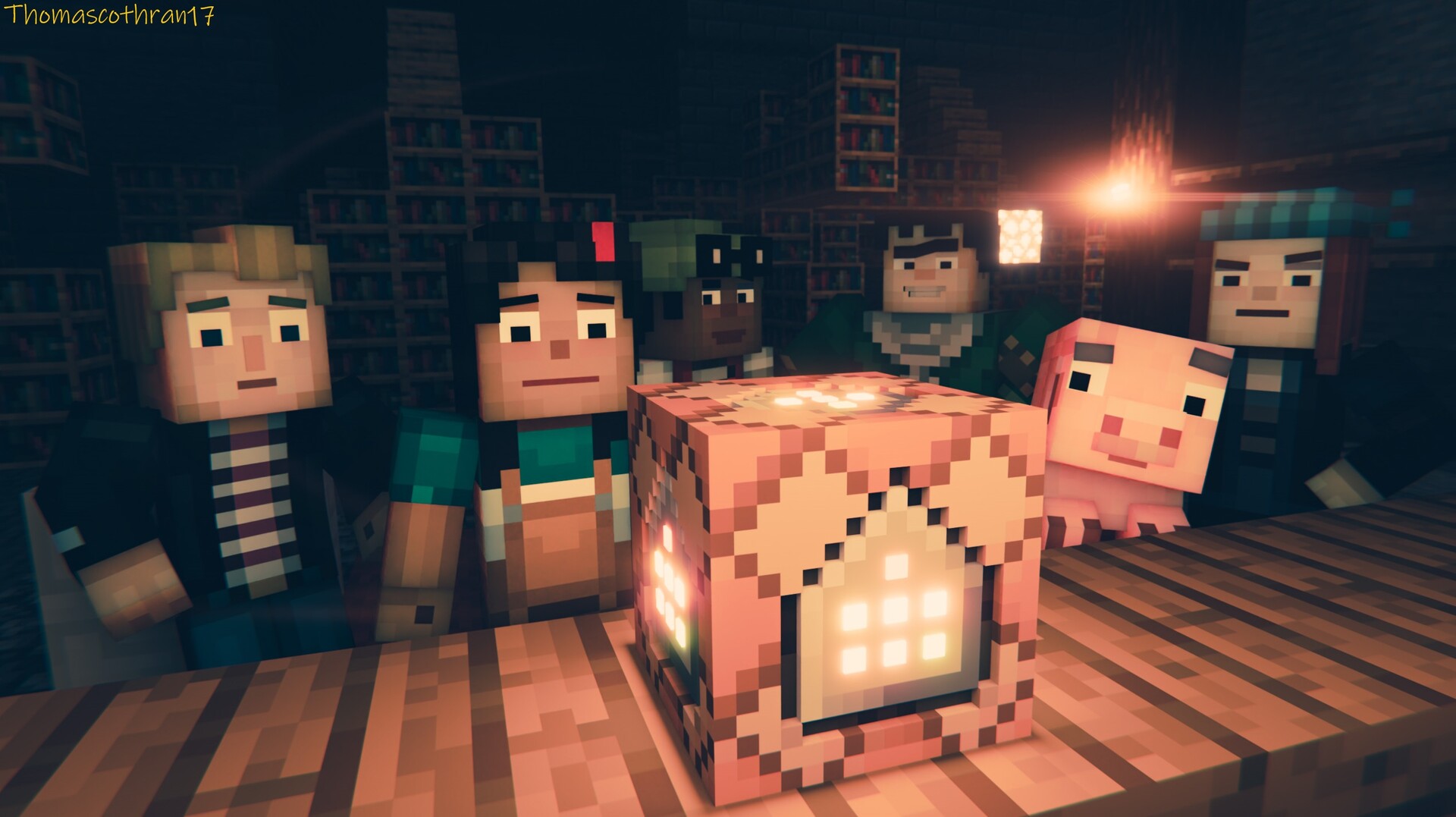 ArtStation - MCSM S1 E1 - Order of the Stone Recreation