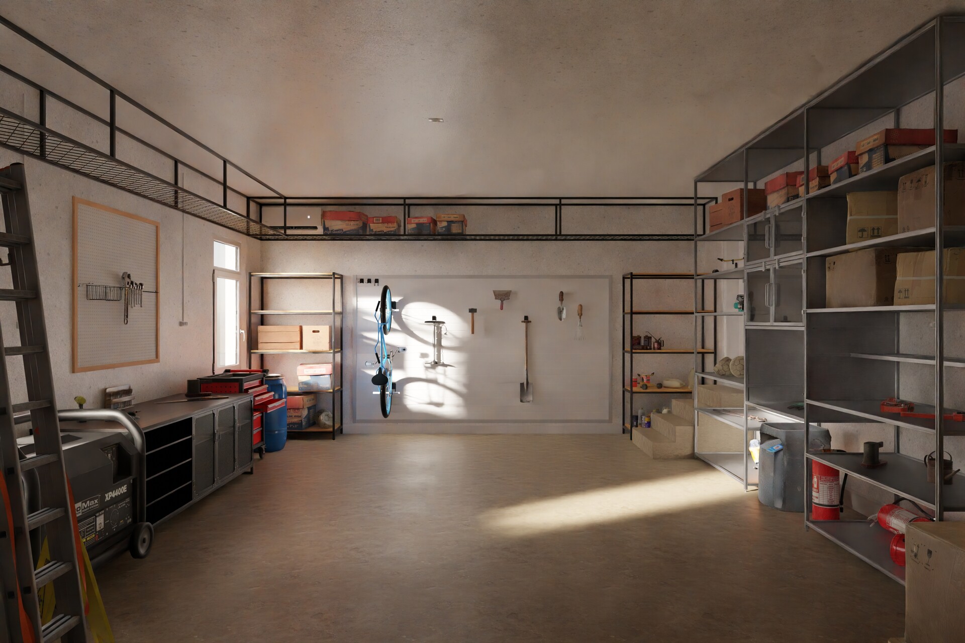 ArtStation - Client Commision - Garage