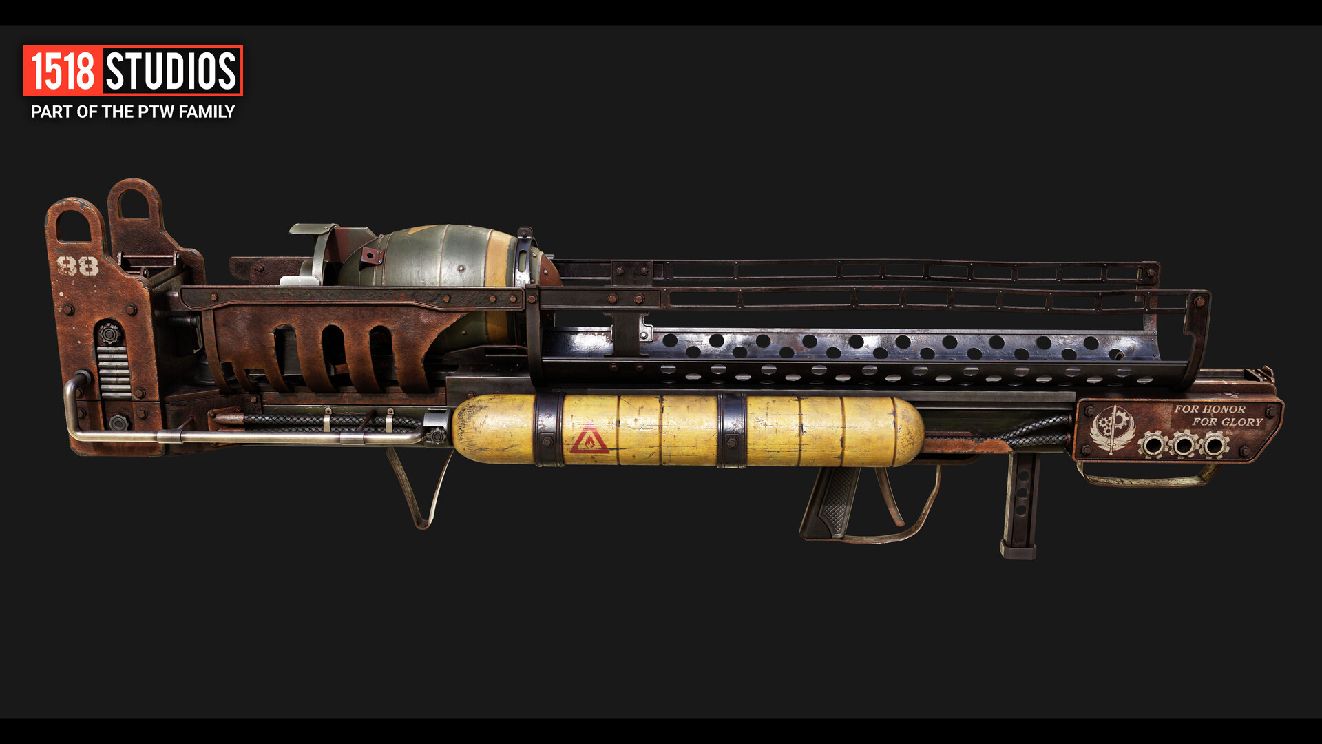 Side - Fallout "Fat Man" Gun - Fan Art