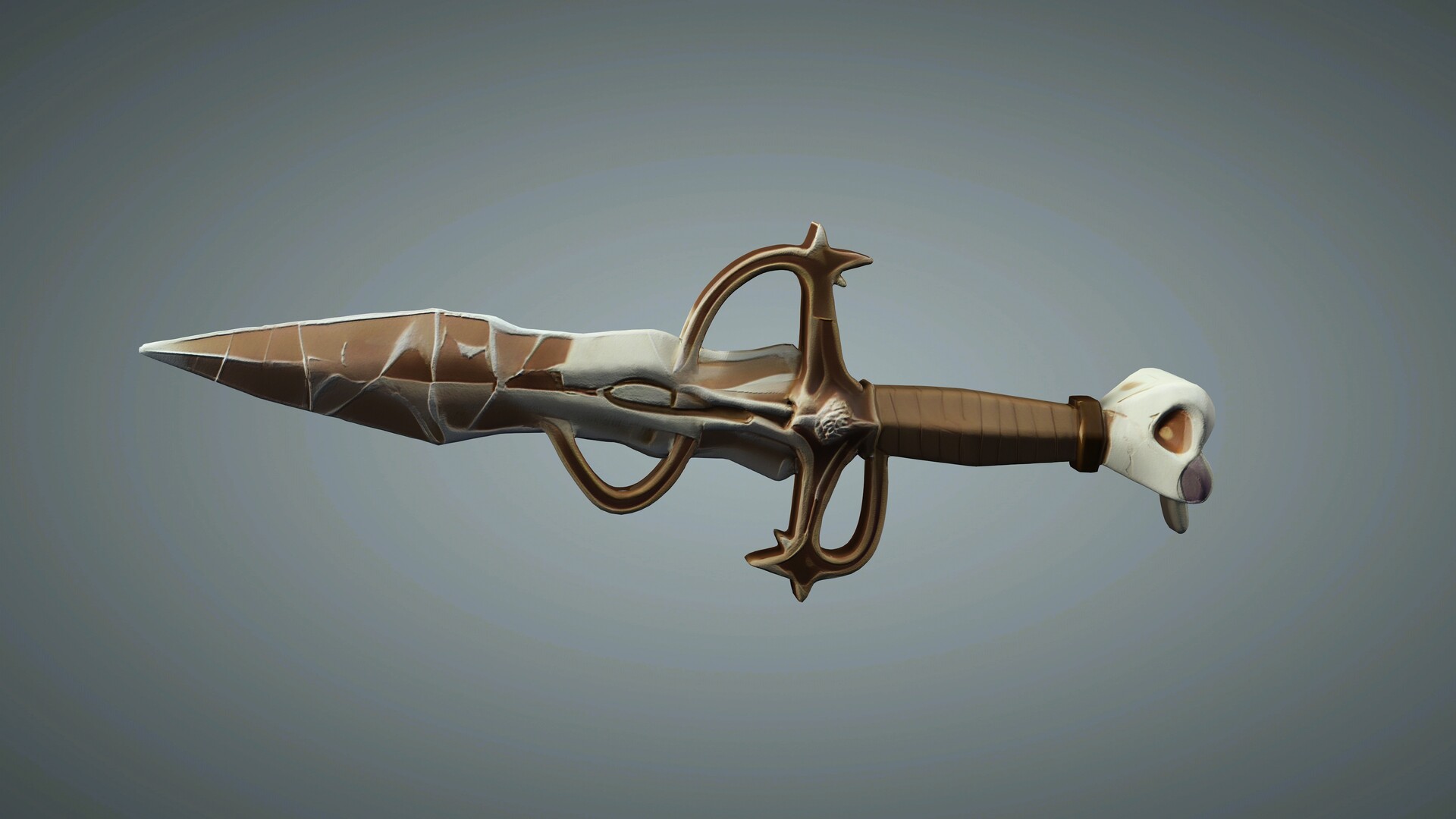 Onyx Animated - Voidfang Dagger – Legendary Dark Fantasy Blade