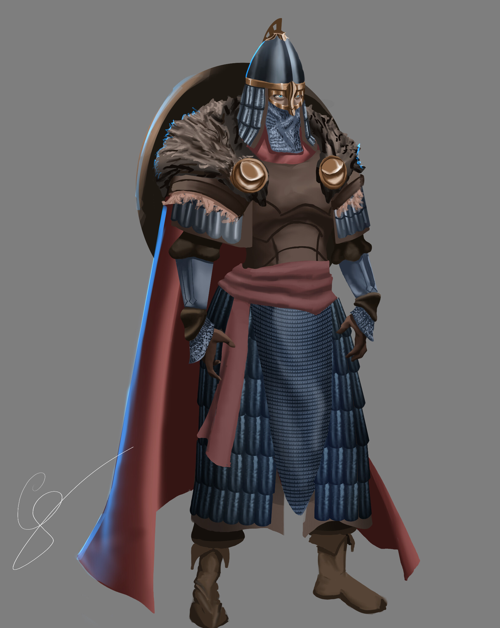 ArtStation - Brynhild, D&D character design