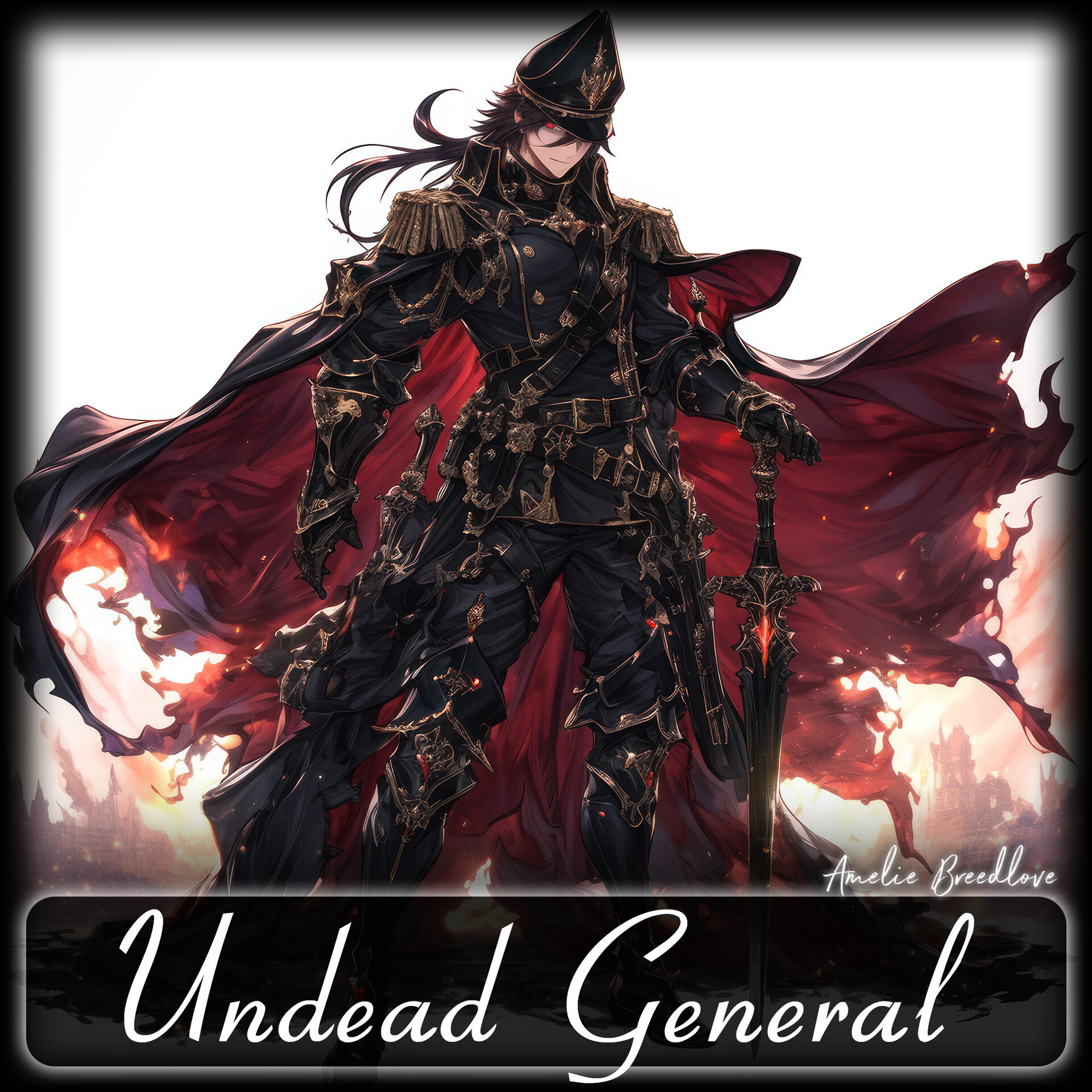 ArtStation - 200 Anime Undead General (Full Body) Reference Pack | 4K ...