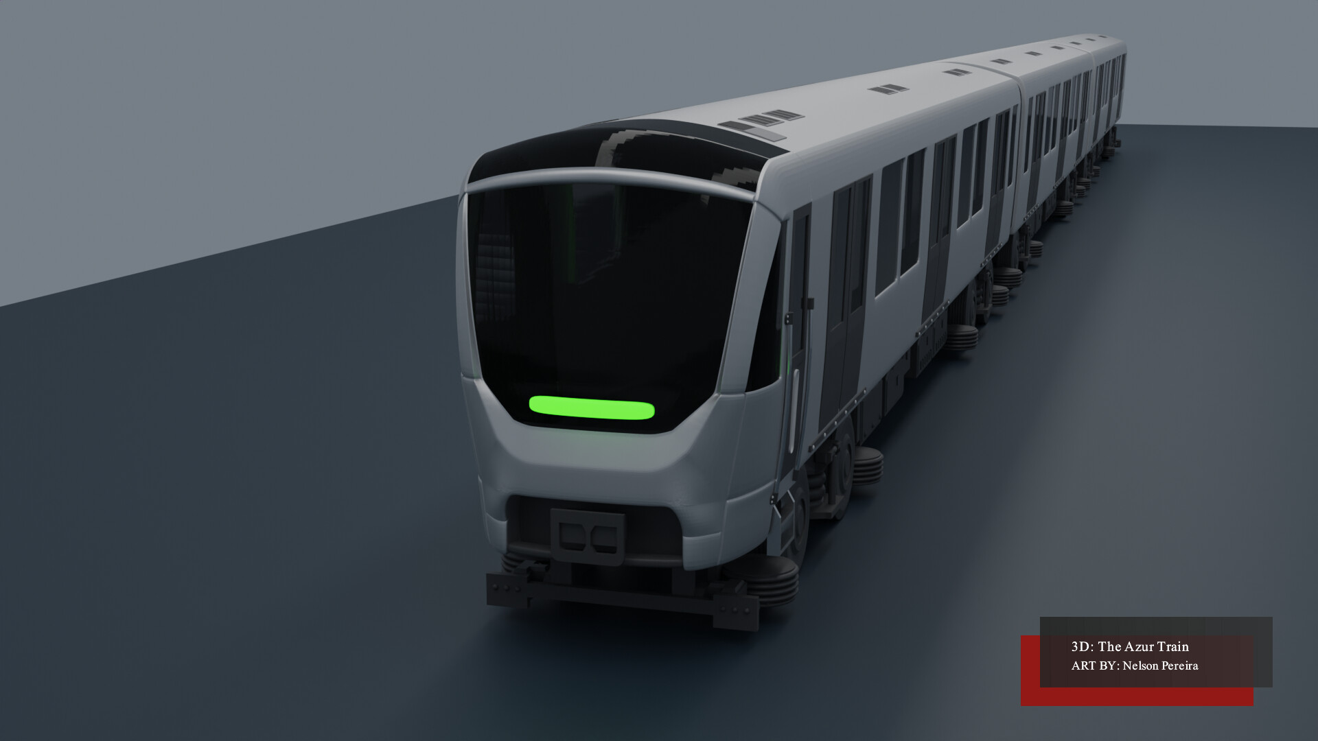 ArtStation - The Azur Train