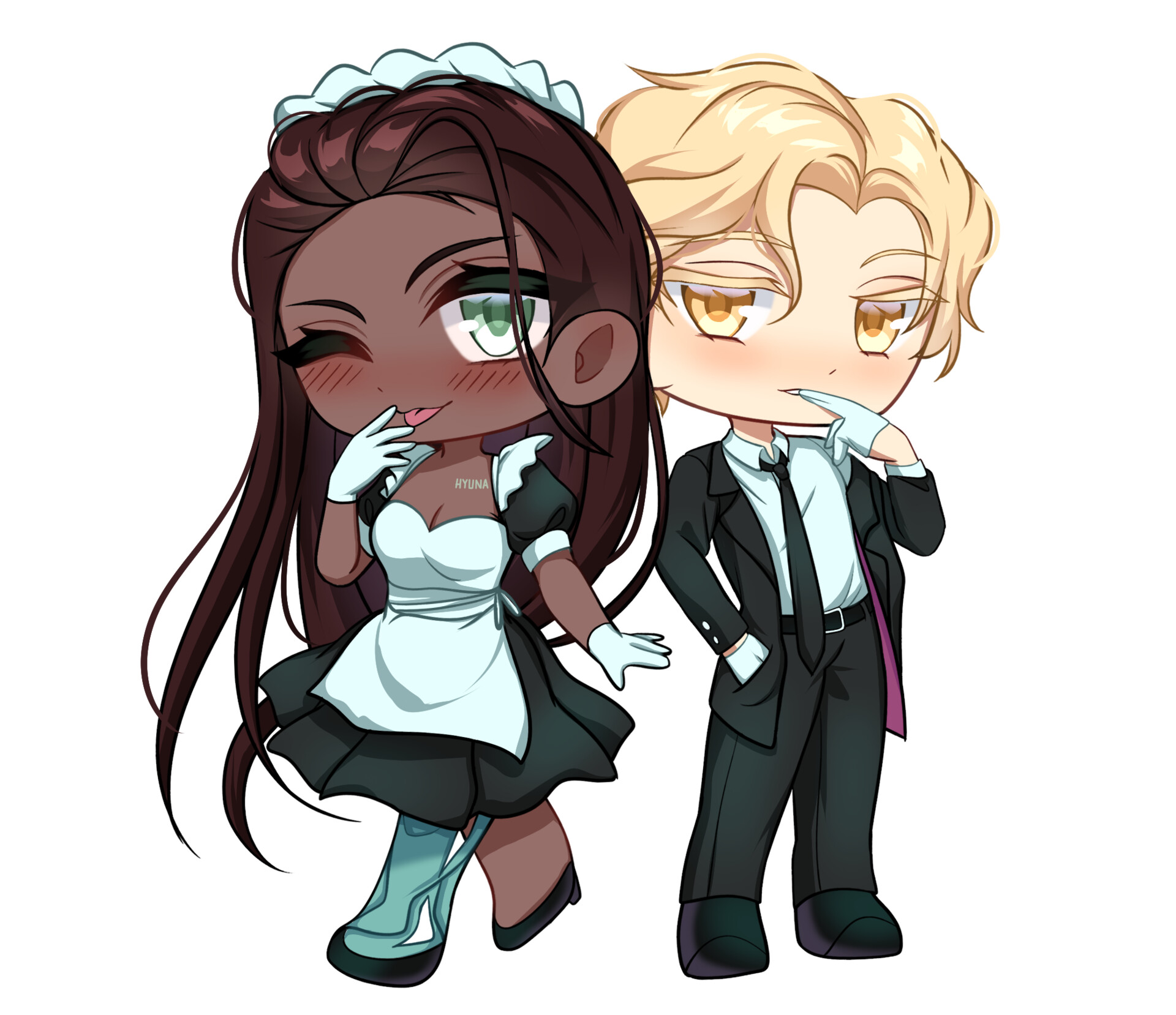 yunaceleste - Alien Stage Chibis