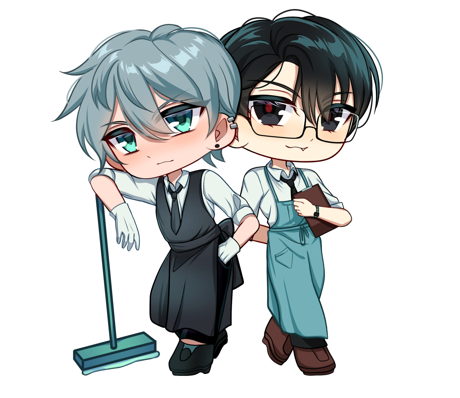 yunaceleste - Alien Stage Chibis