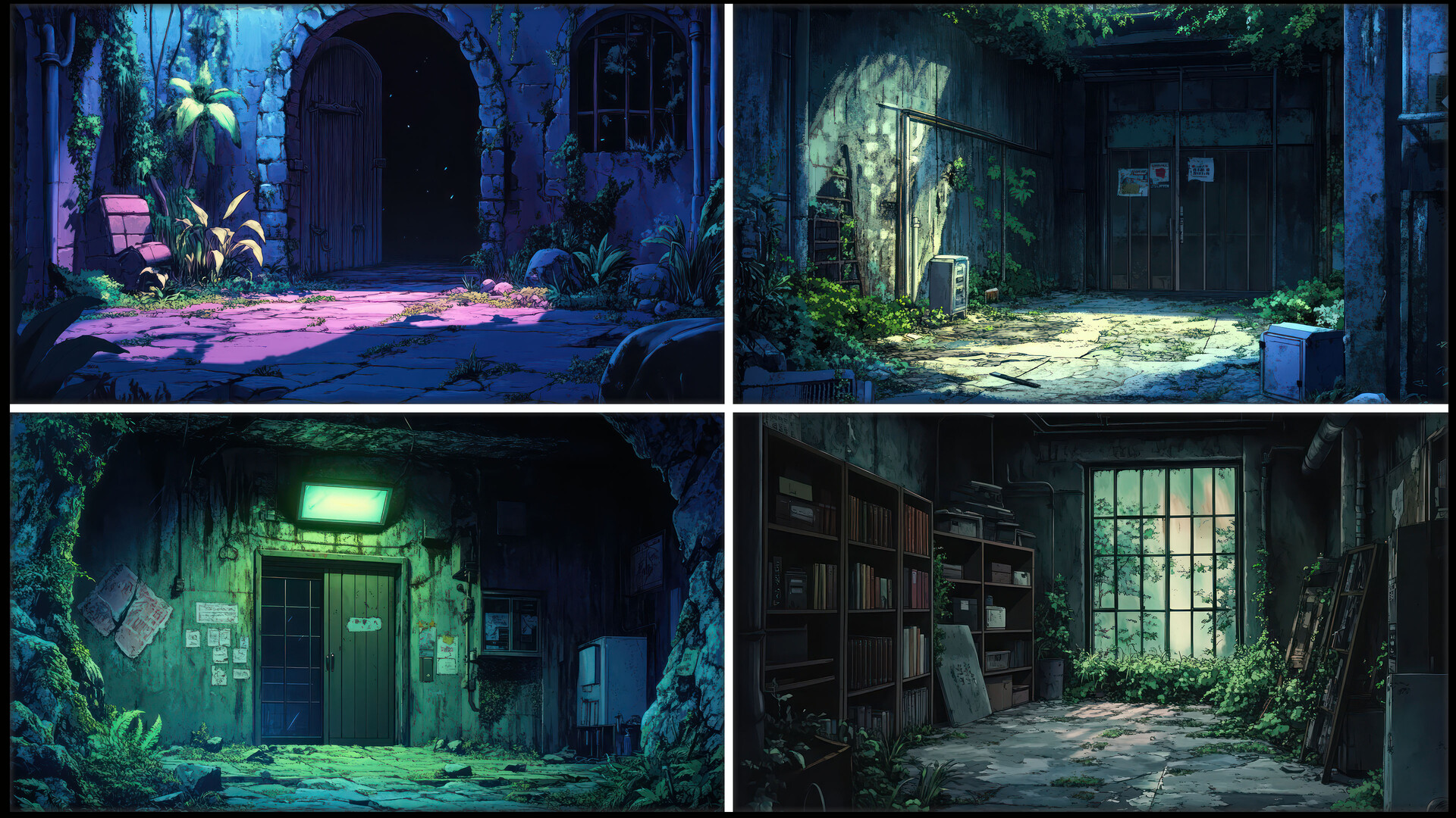 Ferial Concept - 🔹230 Hideout - Anime Concept Reference Image Pack v ...