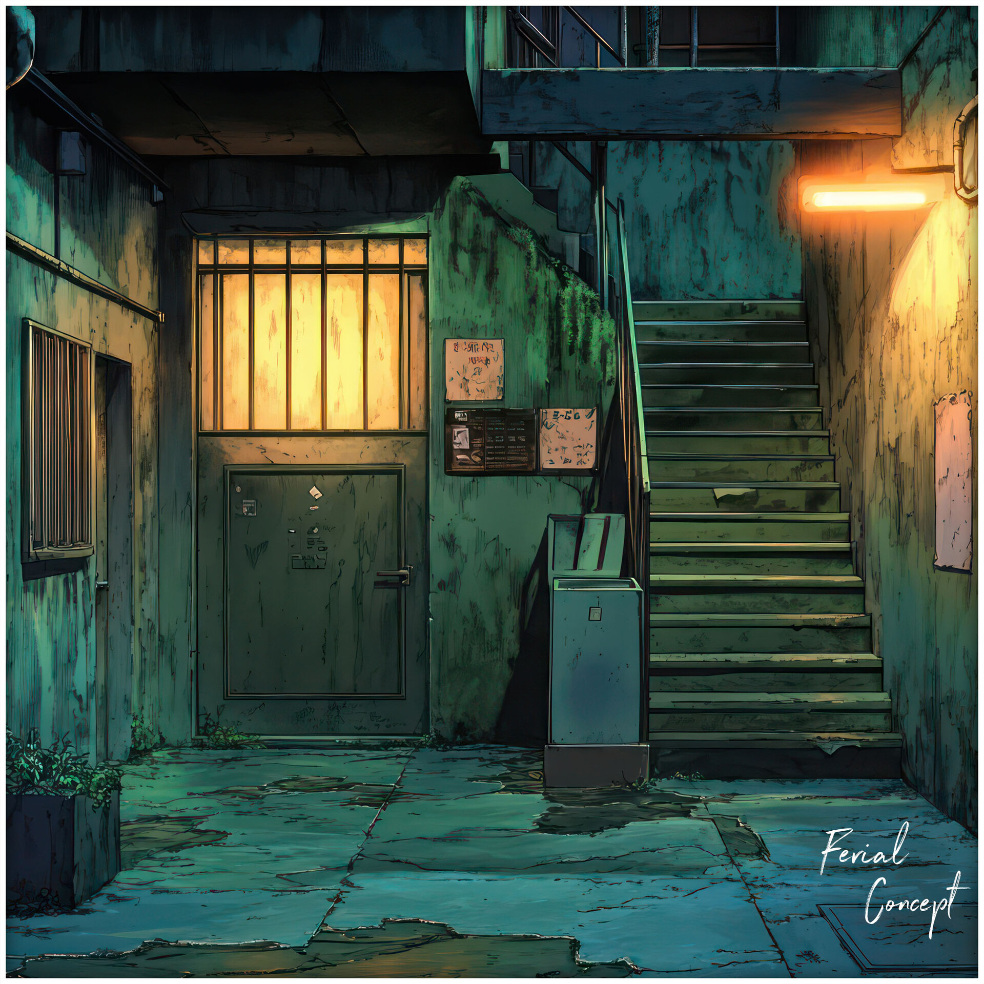 Ferial Concept - 🔹230 Hideout - Anime Concept Reference Image Pack v ...