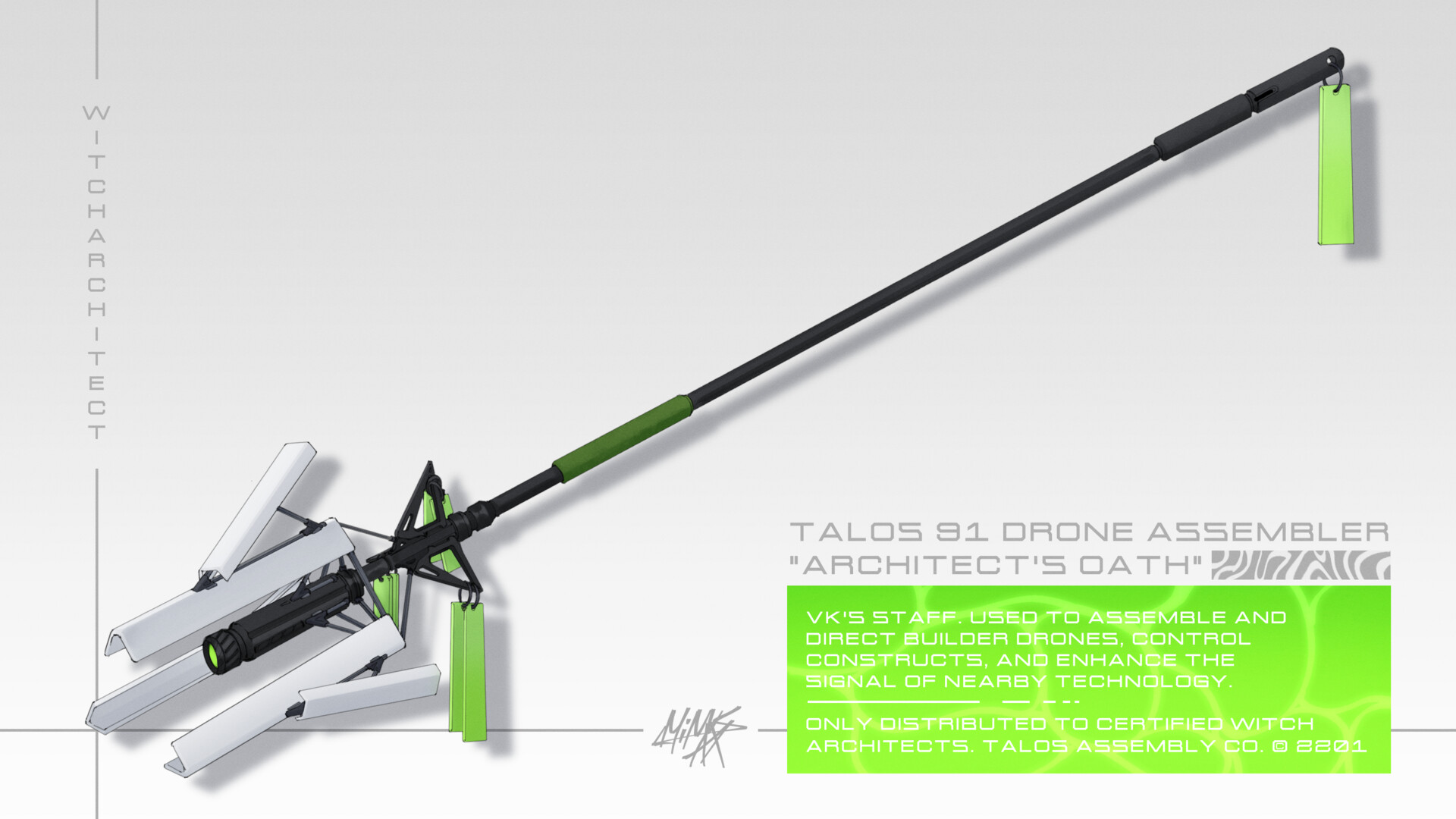 ArtStation - TALOS 91 DRONE ASSEMBLER