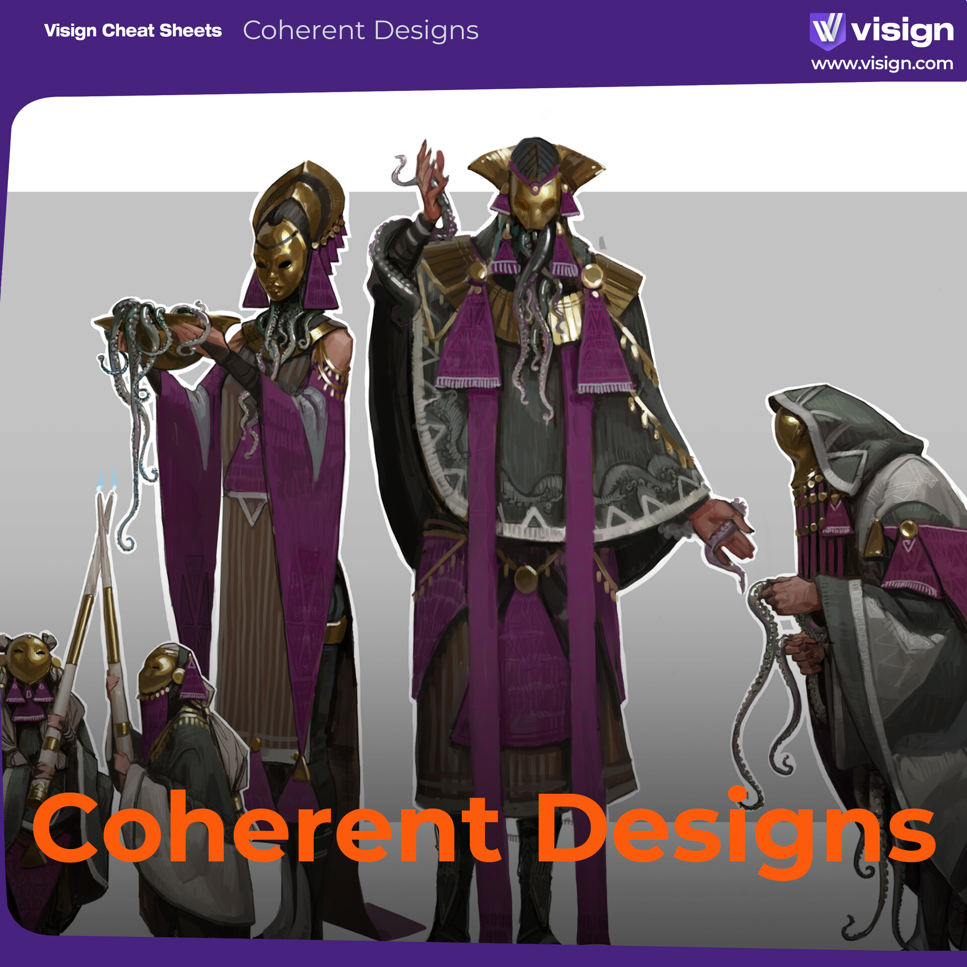 ArtStation - Visign Cheat Sheet: Coherent Designs