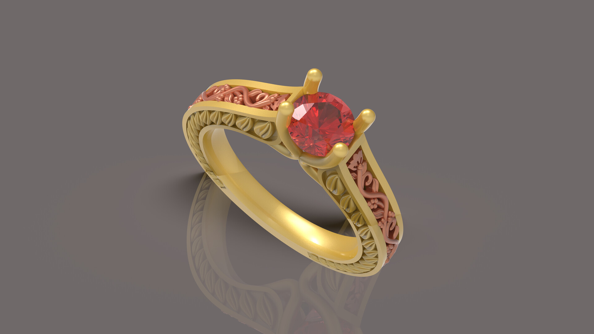 ArtStation - Engagement Ring - 0019