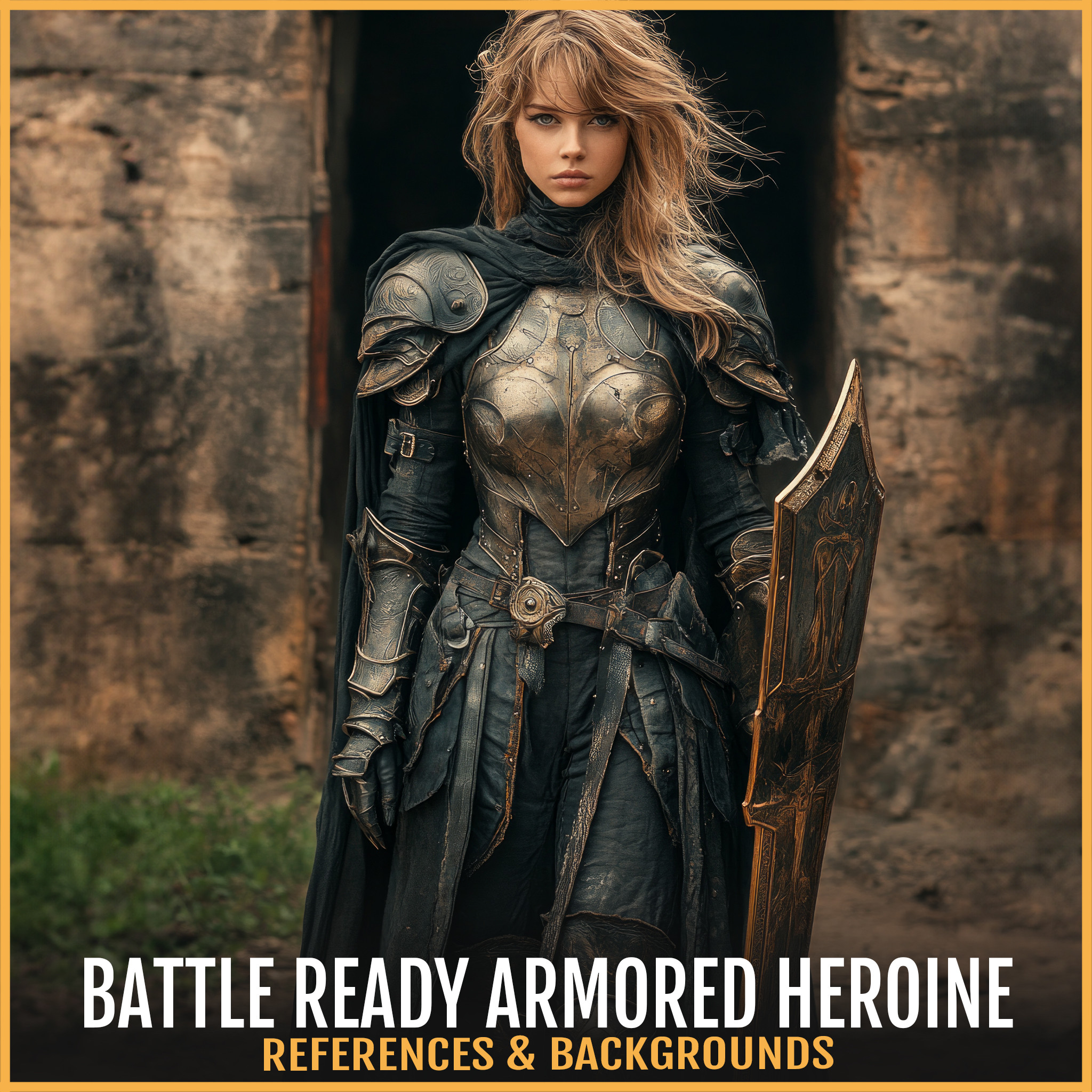 Artificial Dimension - 505 Battle Ready Armored Heroine