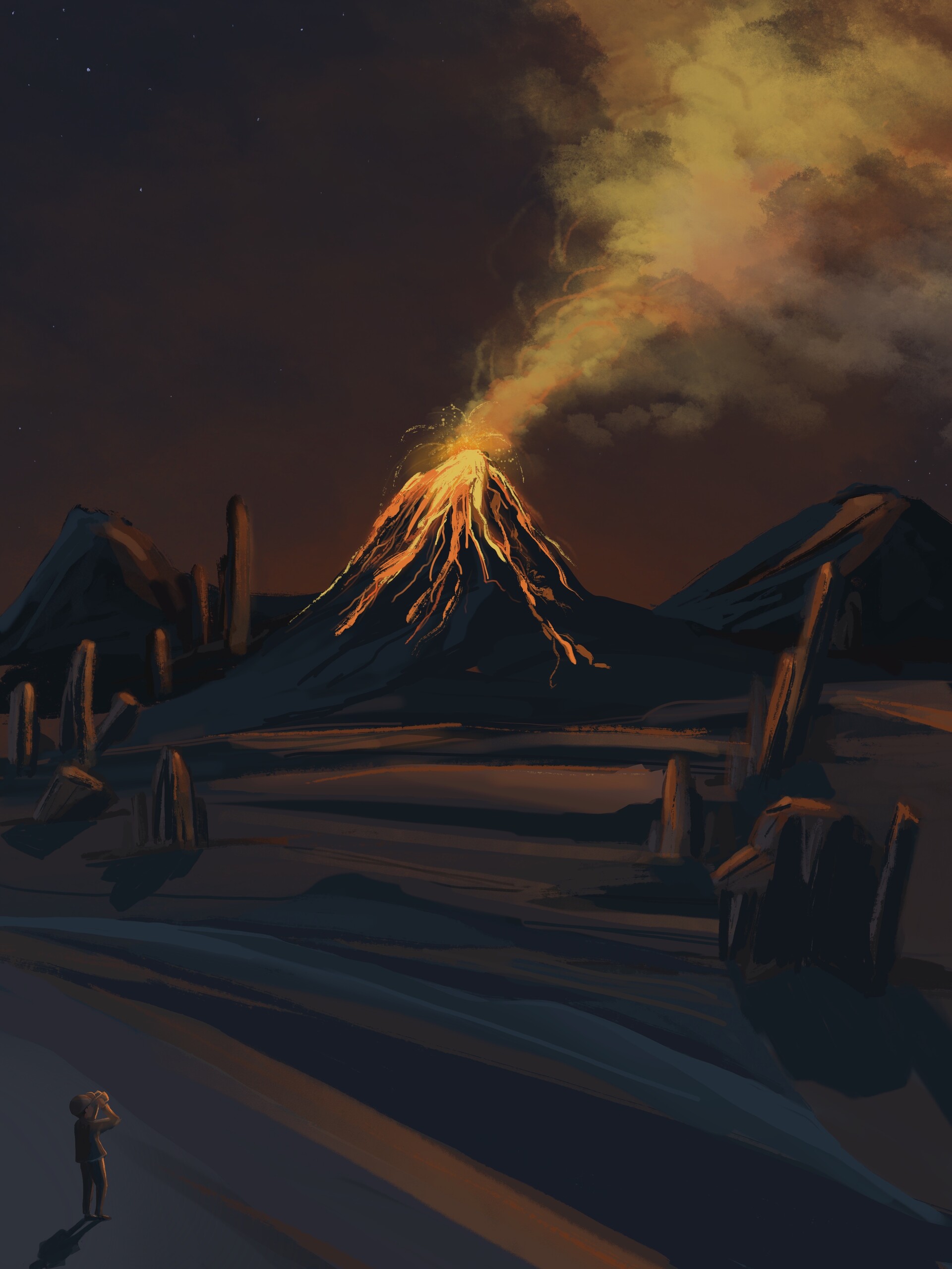 ArtStation - Volcano