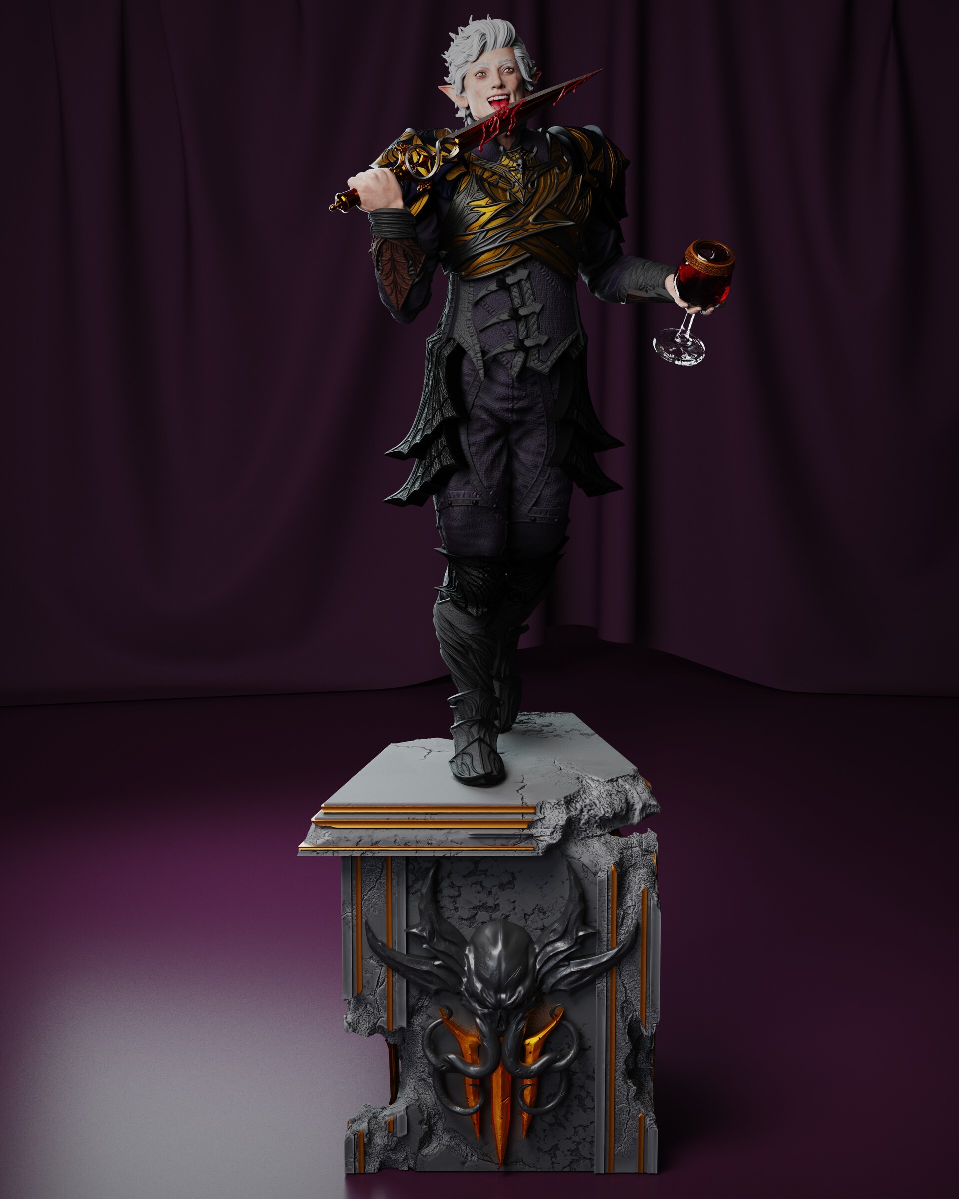 ArtStation - Astarion Ancunín - Baldur's Gate 3