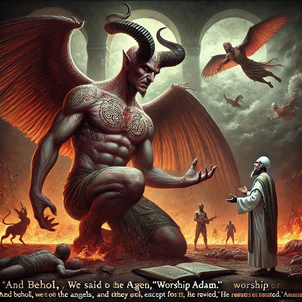 ArtStation - Shaitan from the Quran