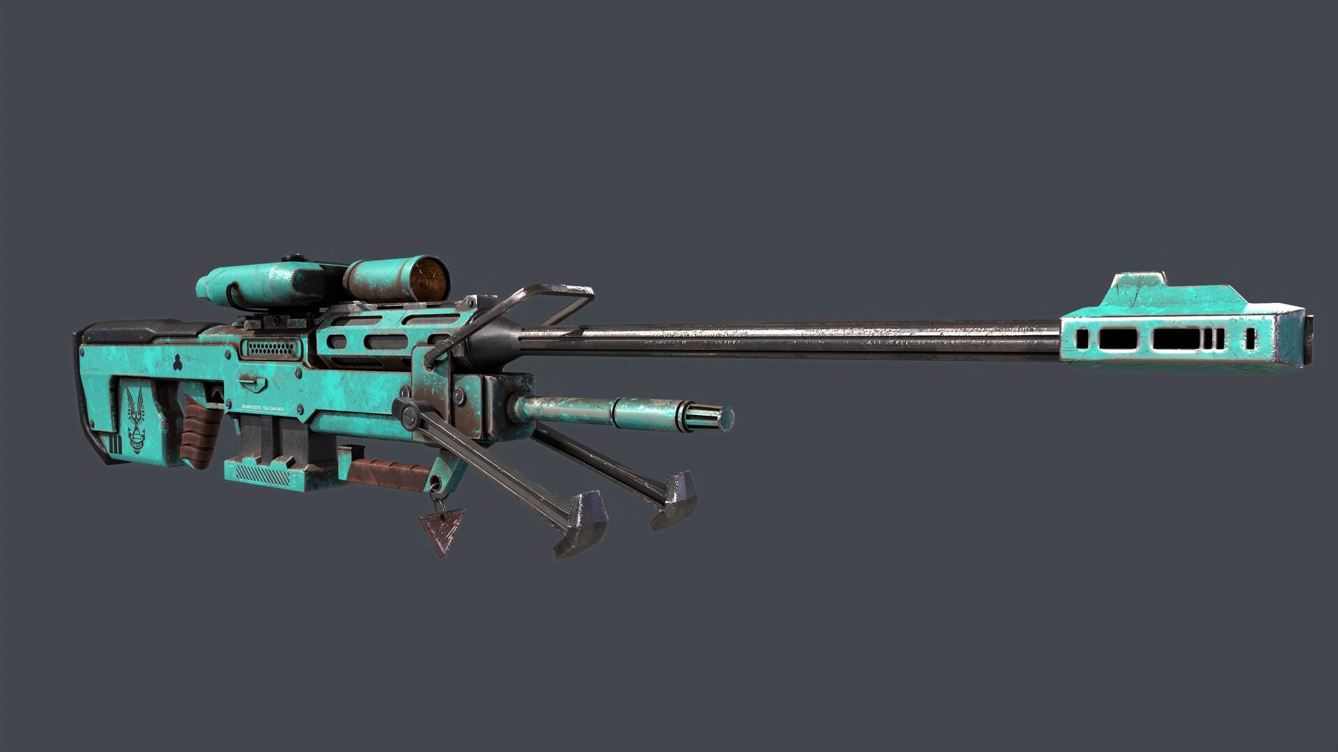 ArtStation - Sniper Riffle - SRS99D-S2 AM
