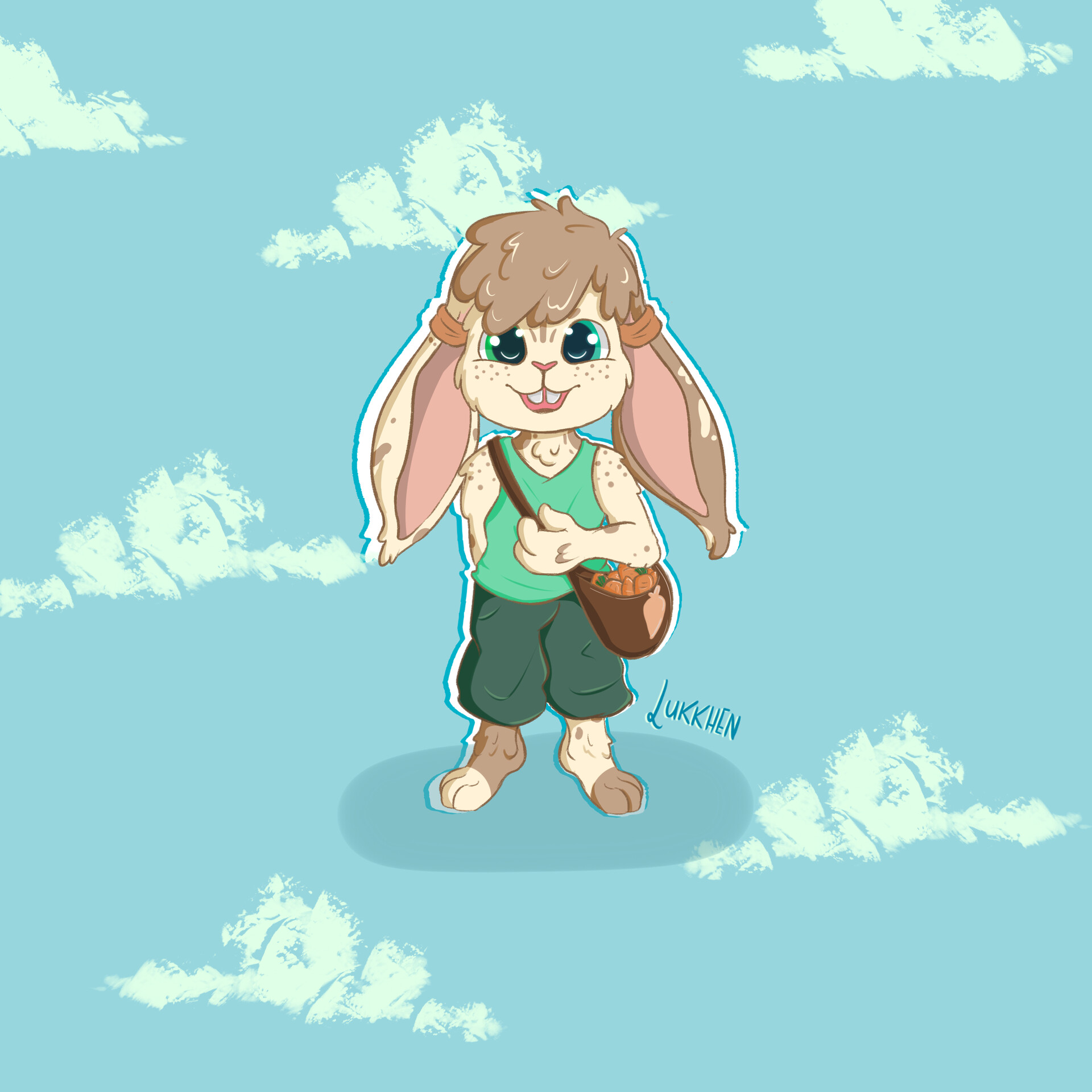 ArtStation - Bunny in the Sky